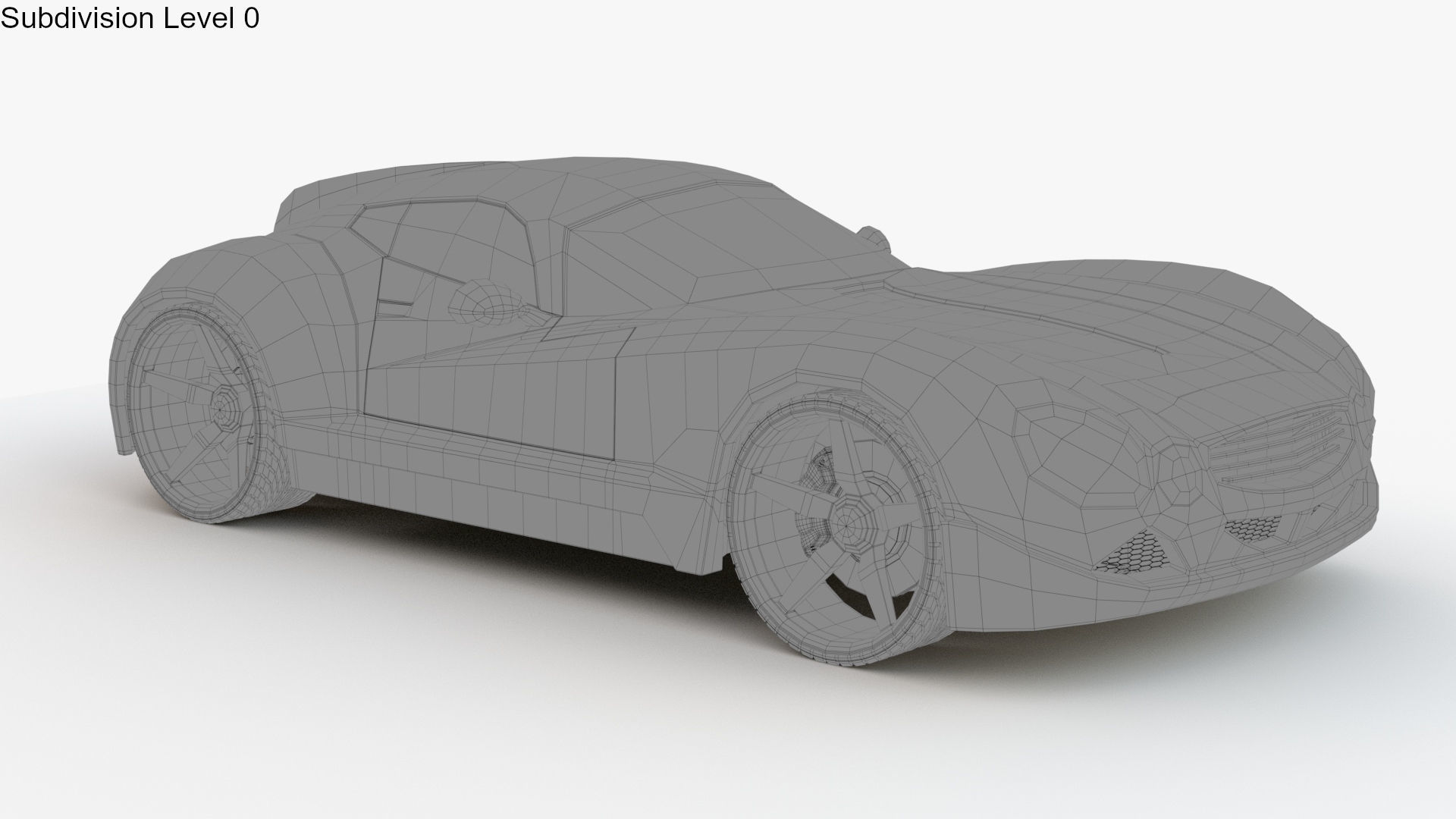 Hot Wheels Car 3D model | CGTrader