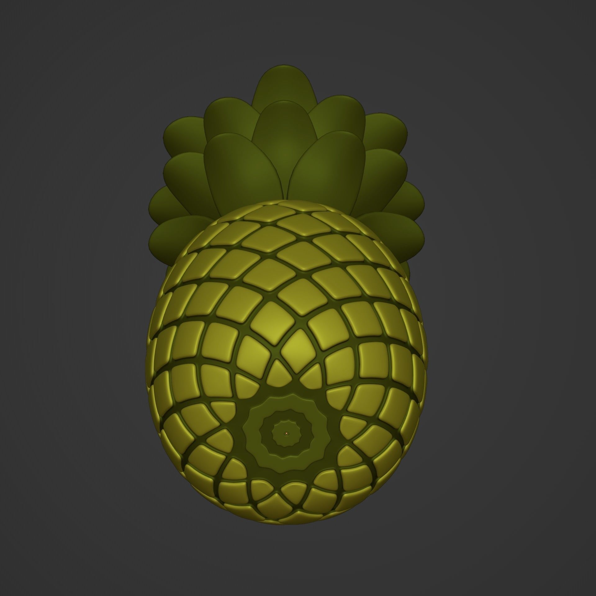 3D model Cartoon Ananas VR / AR / low-poly | CGTrader