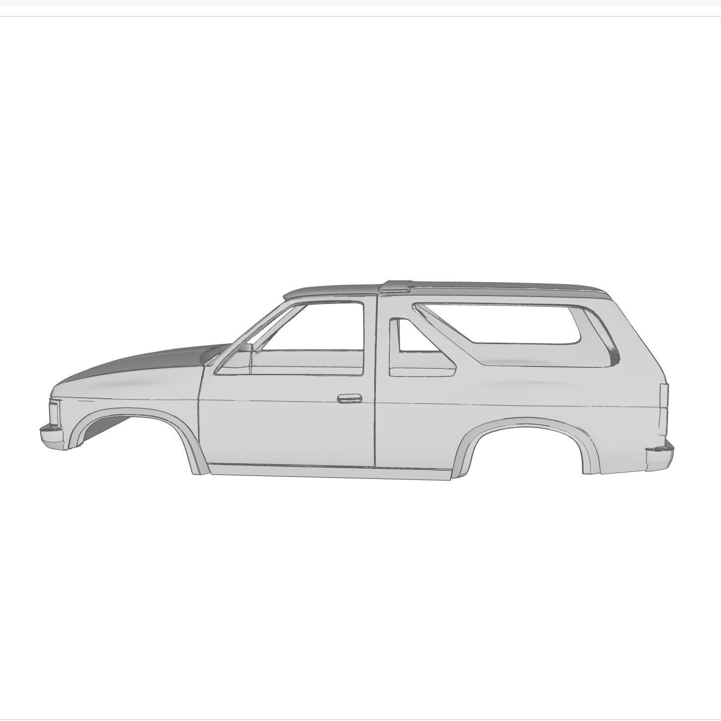 87 Nissan Pathfinder 3D model 3D printable | CGTrader