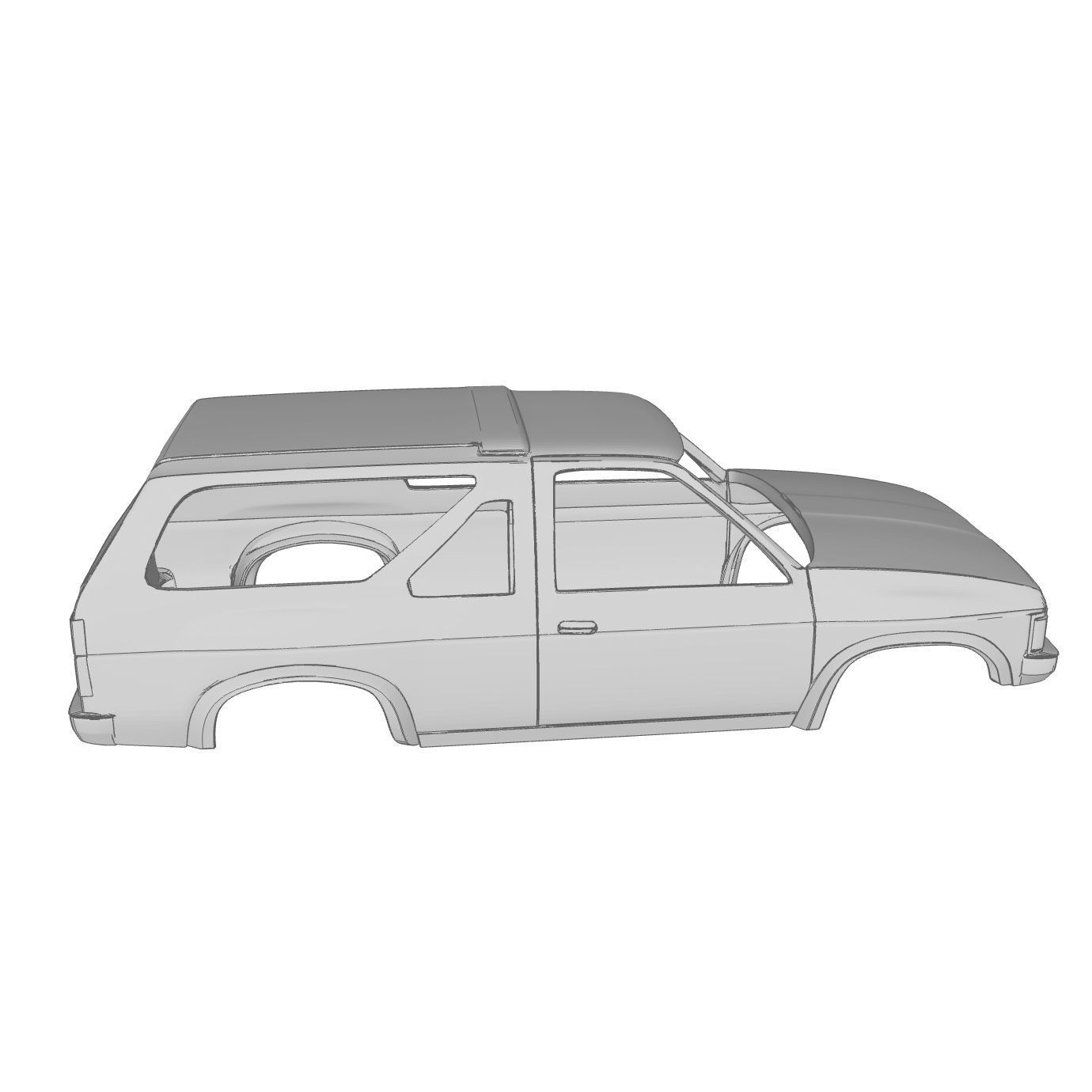 87 Nissan Pathfinder 3D model 3D printable | CGTrader
