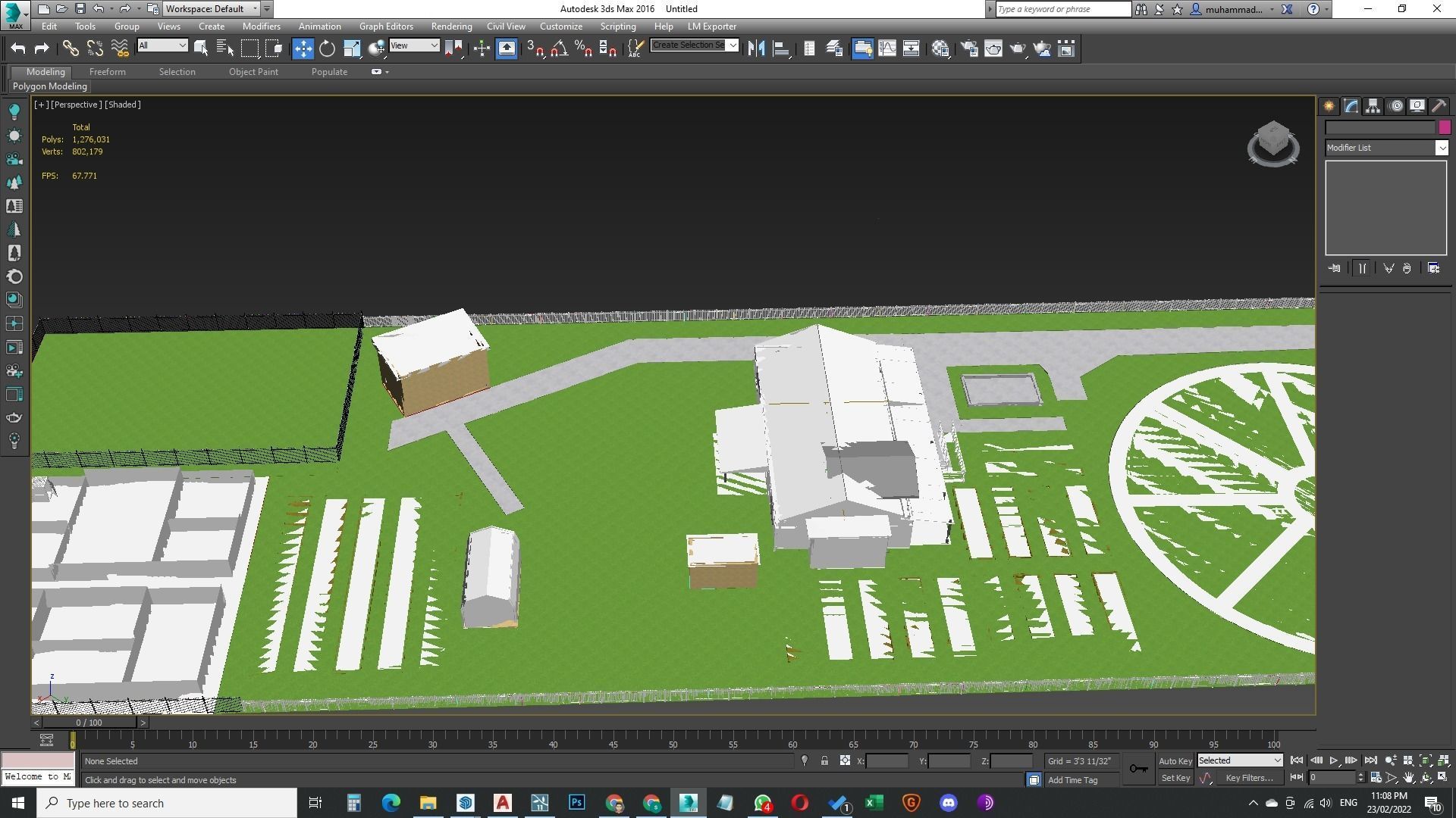 Farm land design Flower bed SketchUp model 3D model | CGTrader