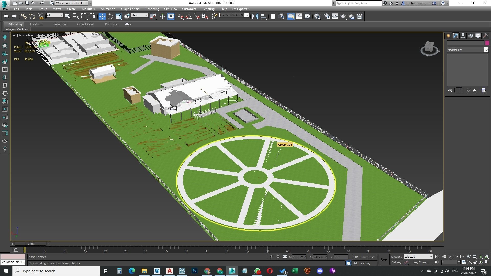 Farm land design Flower bed SketchUp model 3D model | CGTrader