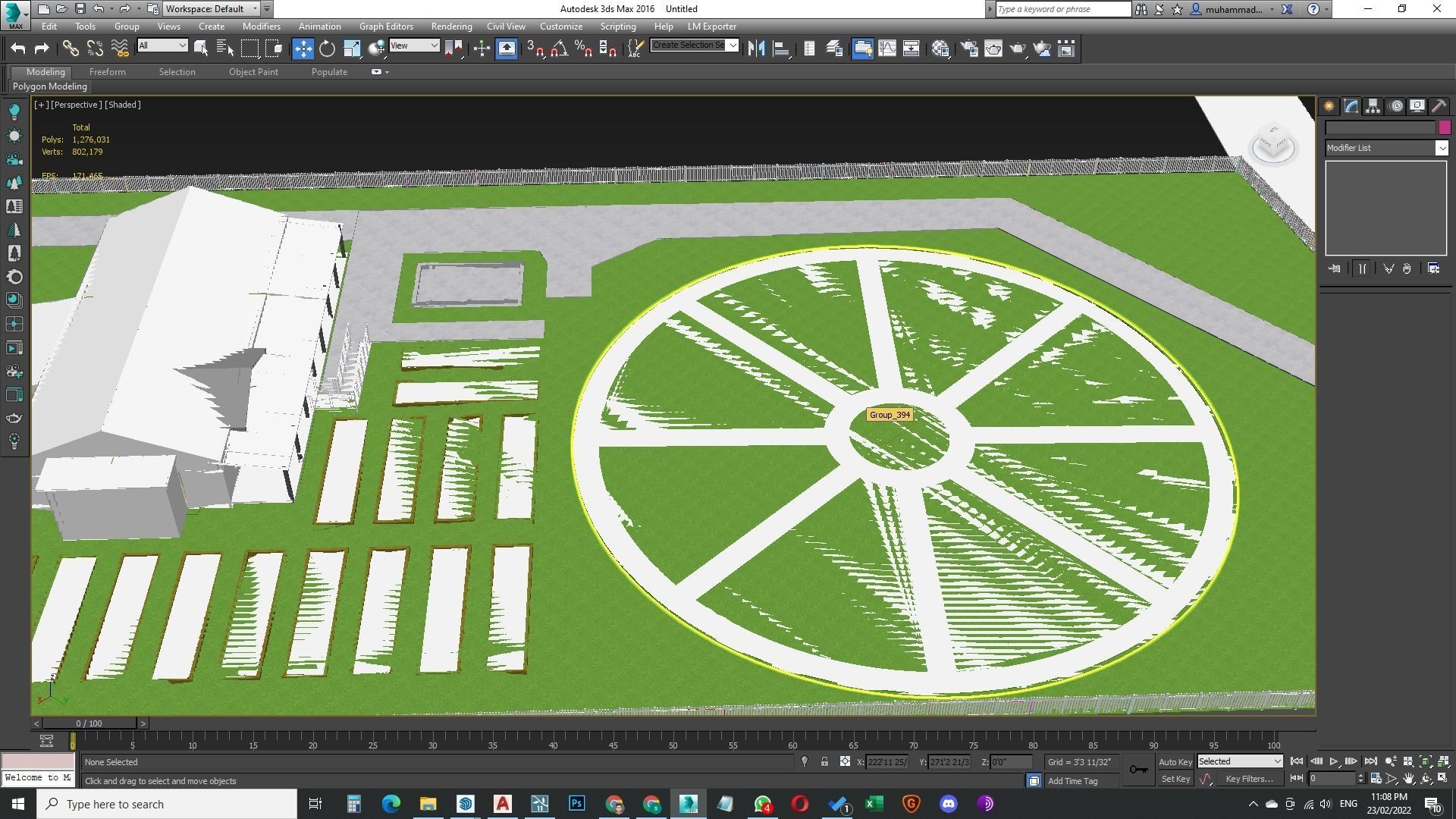 Farm land design Flower bed SketchUp model 3D model | CGTrader