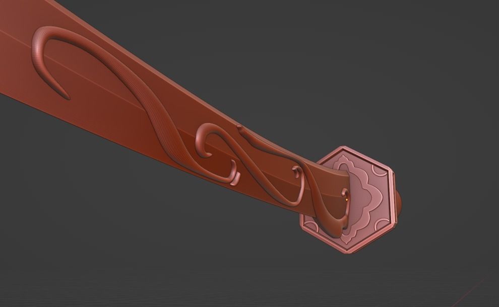 Ayato Hydro Sword -- Genshin Impact -- Sliced Print Ready 3D model 3D ...