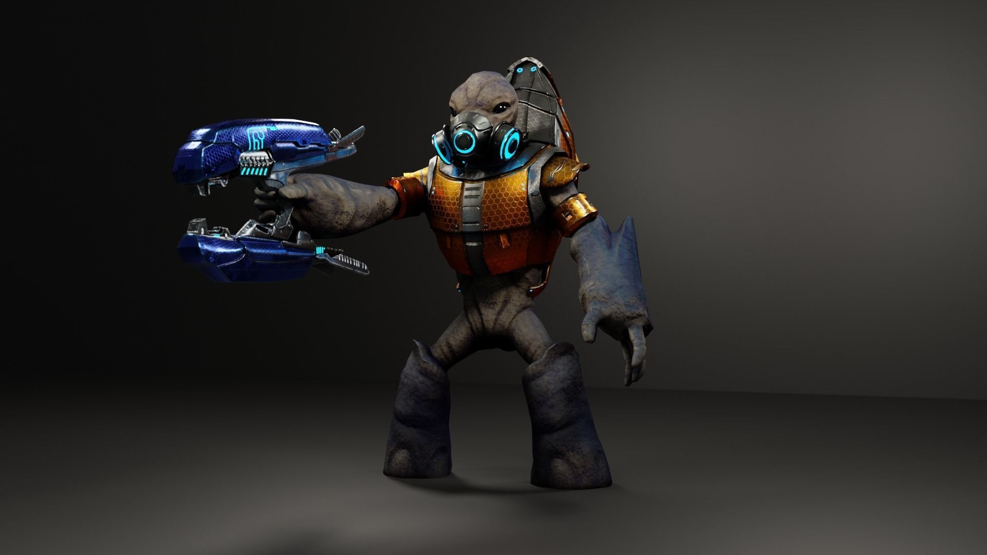 3D model Halo Grunt VR / AR / low-poly | CGTrader