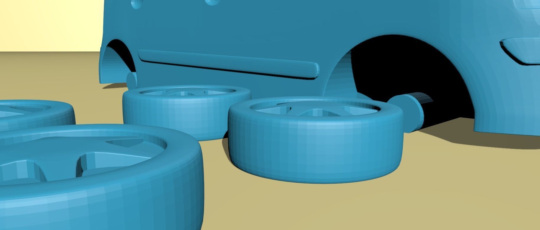 Hyundai Atos 3D model 3D printable | CGTrader