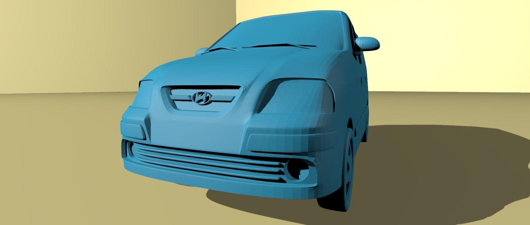 Hyundai Atos 3D model 3D printable | CGTrader