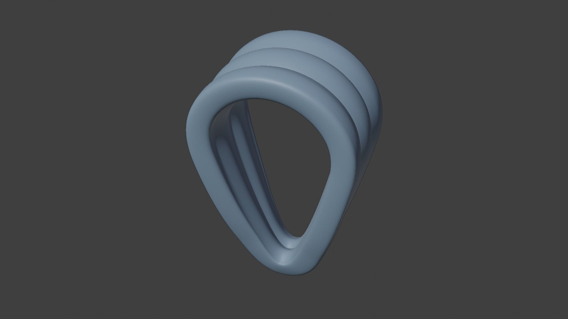 Large fluted bail 3D model 3D printable | CGTrader