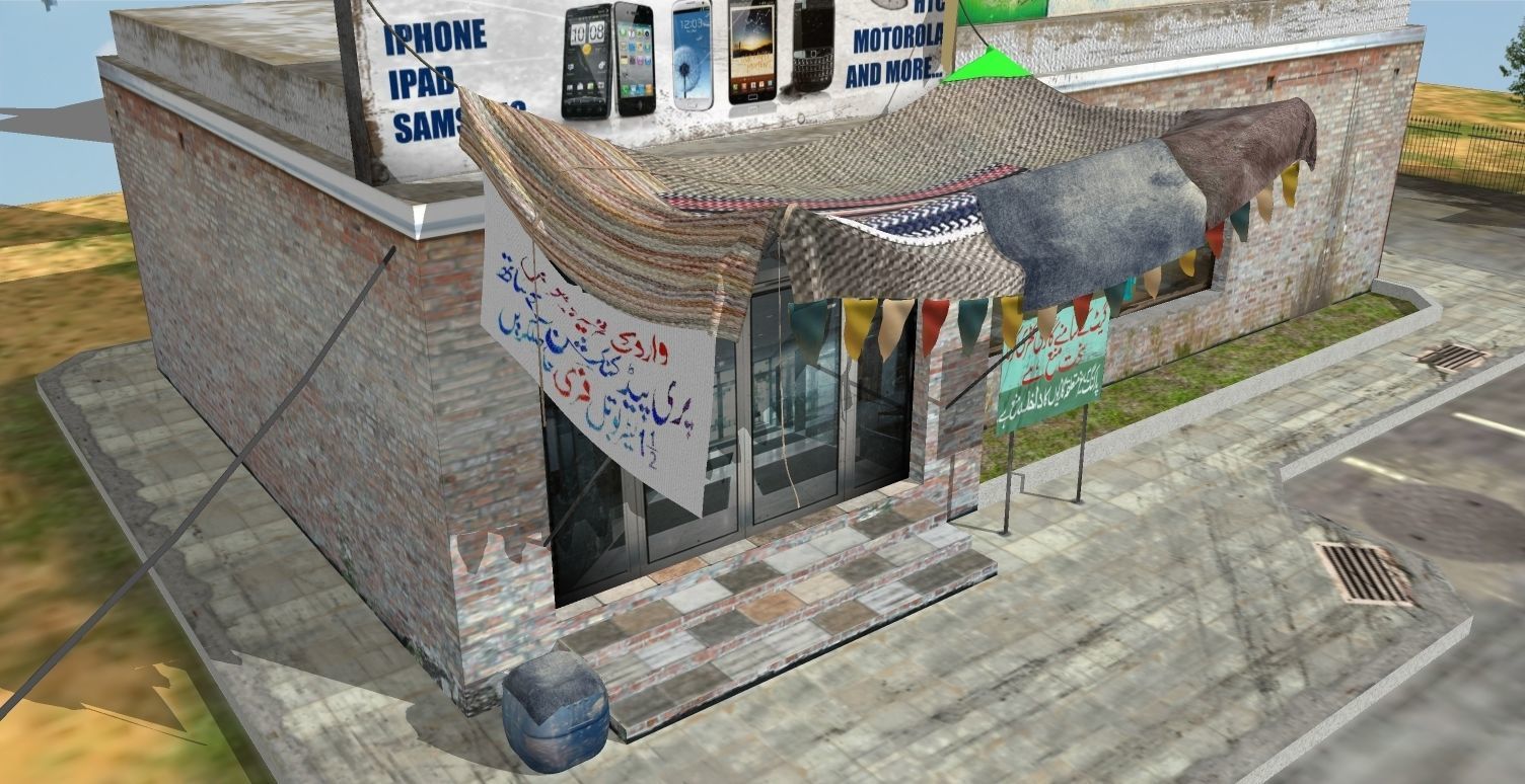 3D model Market Design VR / AR / low-poly | CGTrader