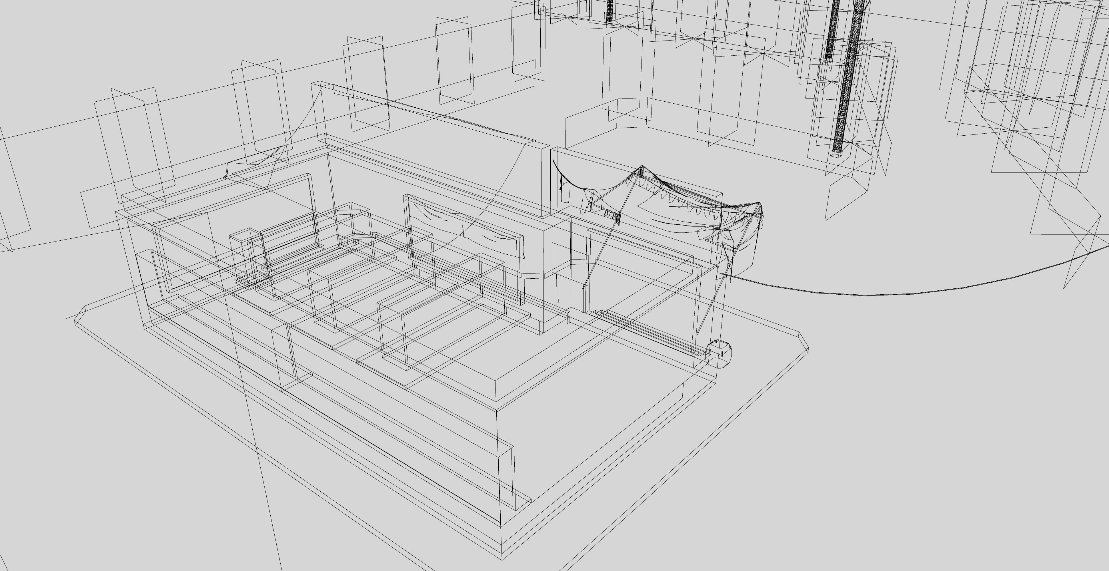 3D model Market Design VR / AR / low-poly | CGTrader