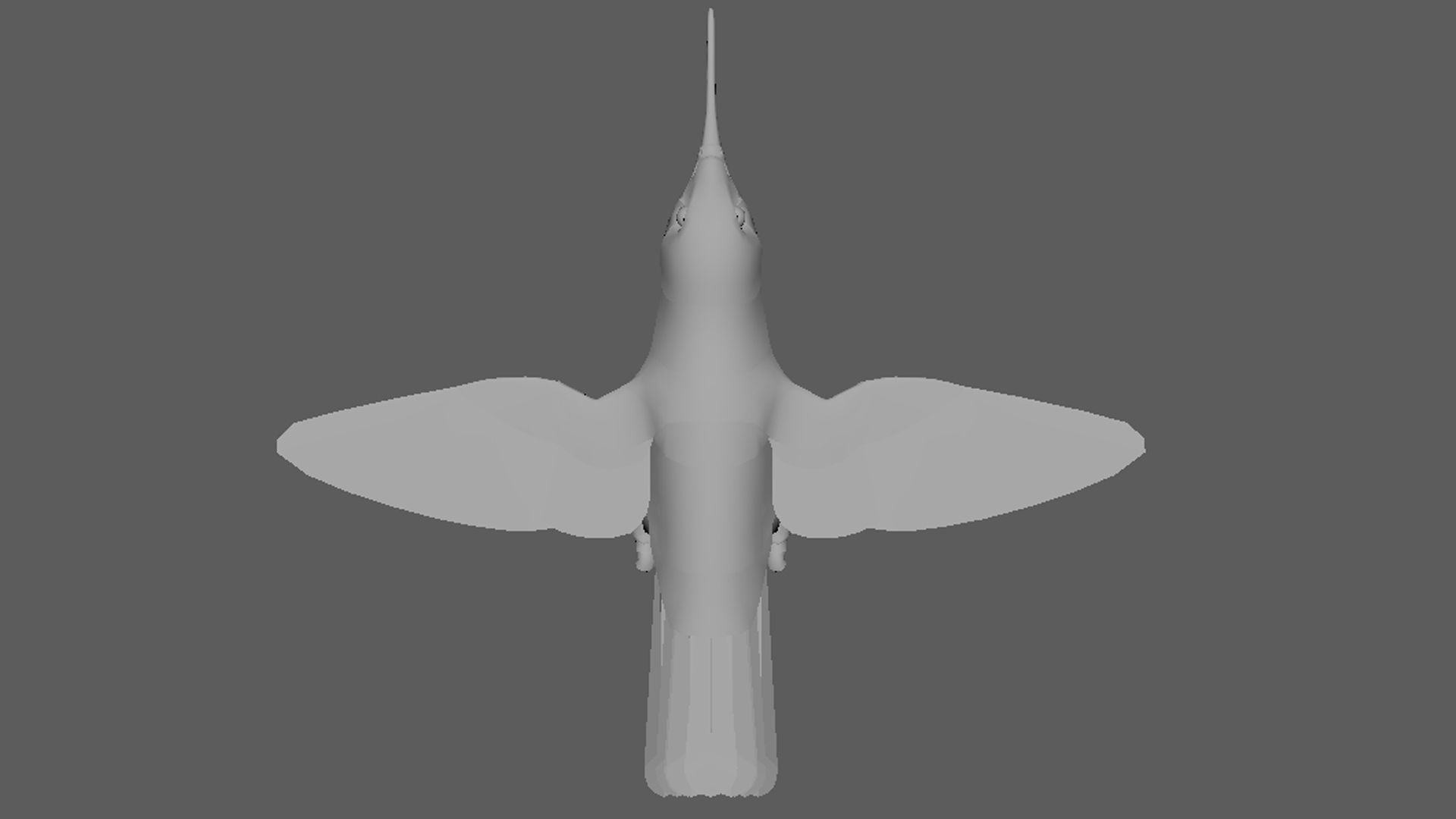 3D hummingbird fighter jet in flight 3D model | CGTrader