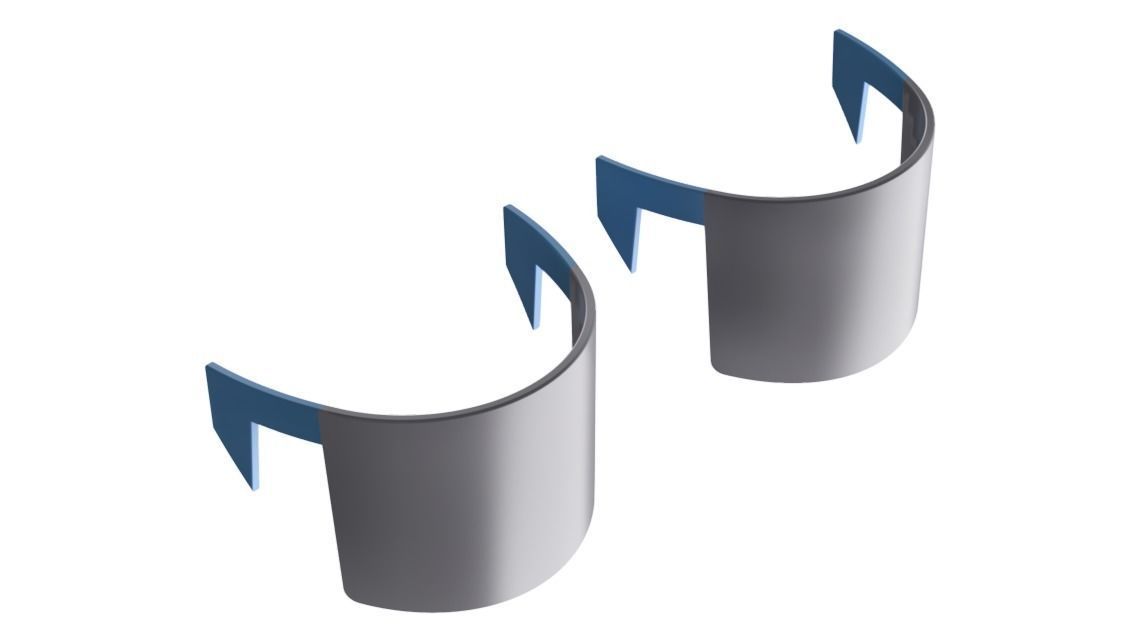 Star Wars TCW S2 - Pre Vizsla and Deathwatch Knee Armor 3D model 3D ...