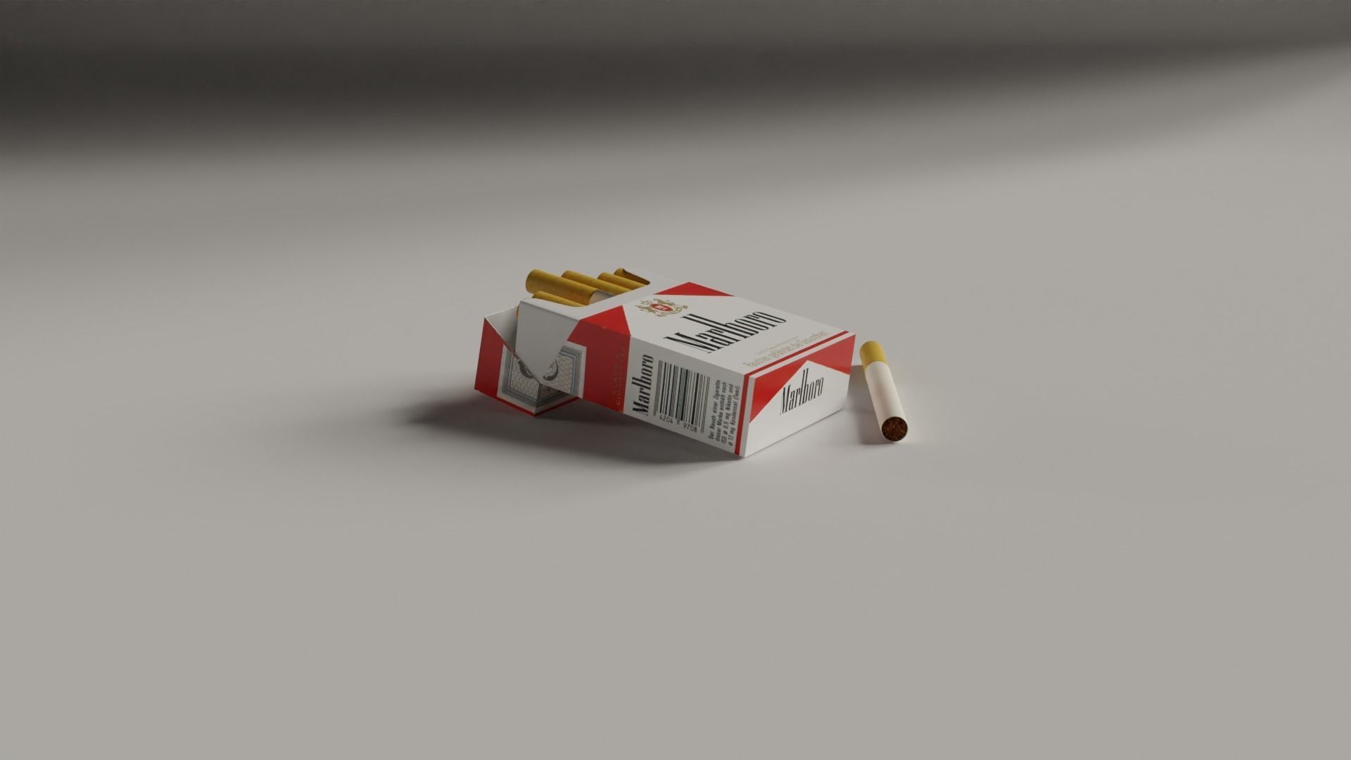 Realistic Cigarette Pack 3D model | CGTrader