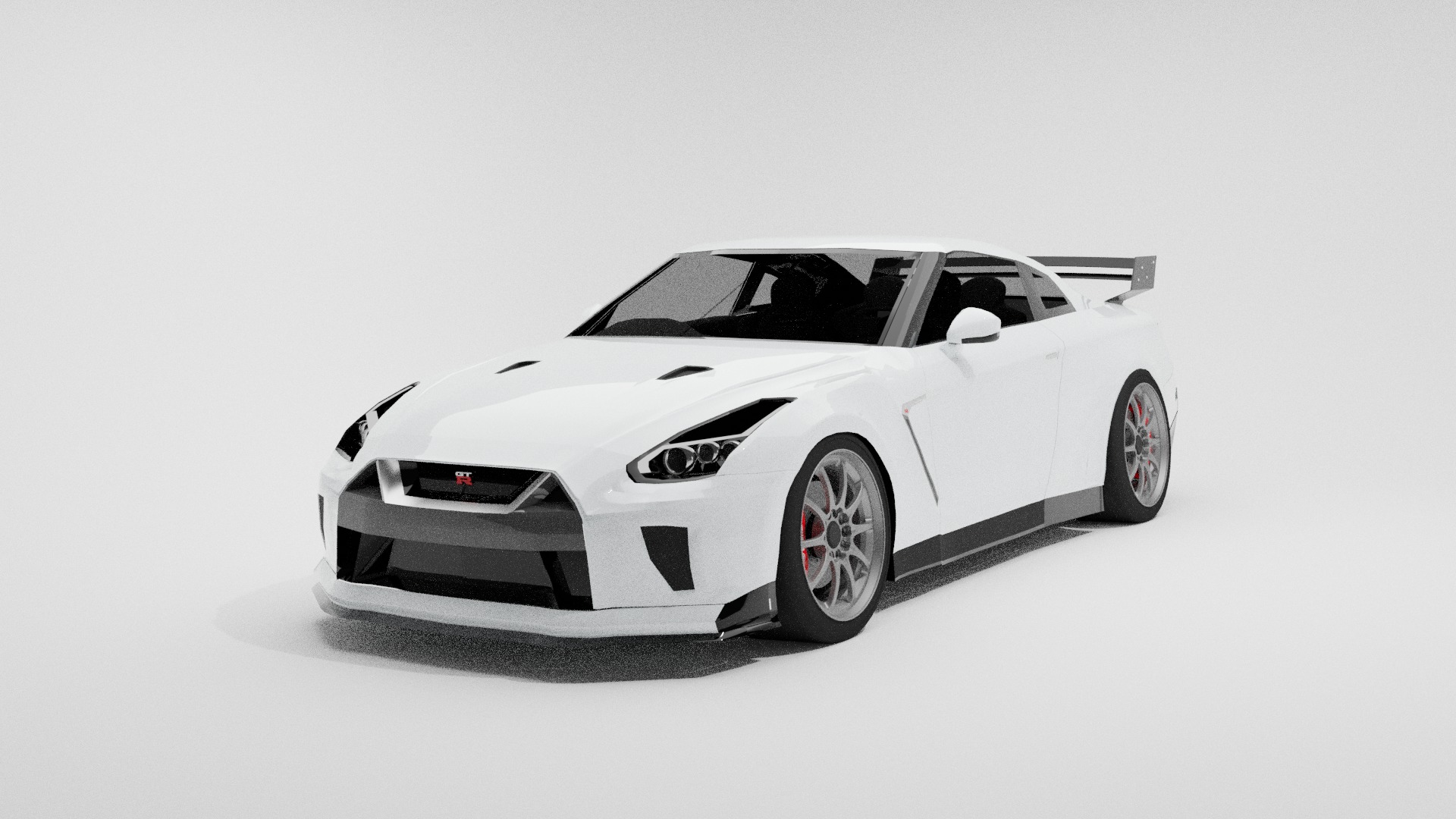 nissan gtr 2017 3D model | CGTrader
