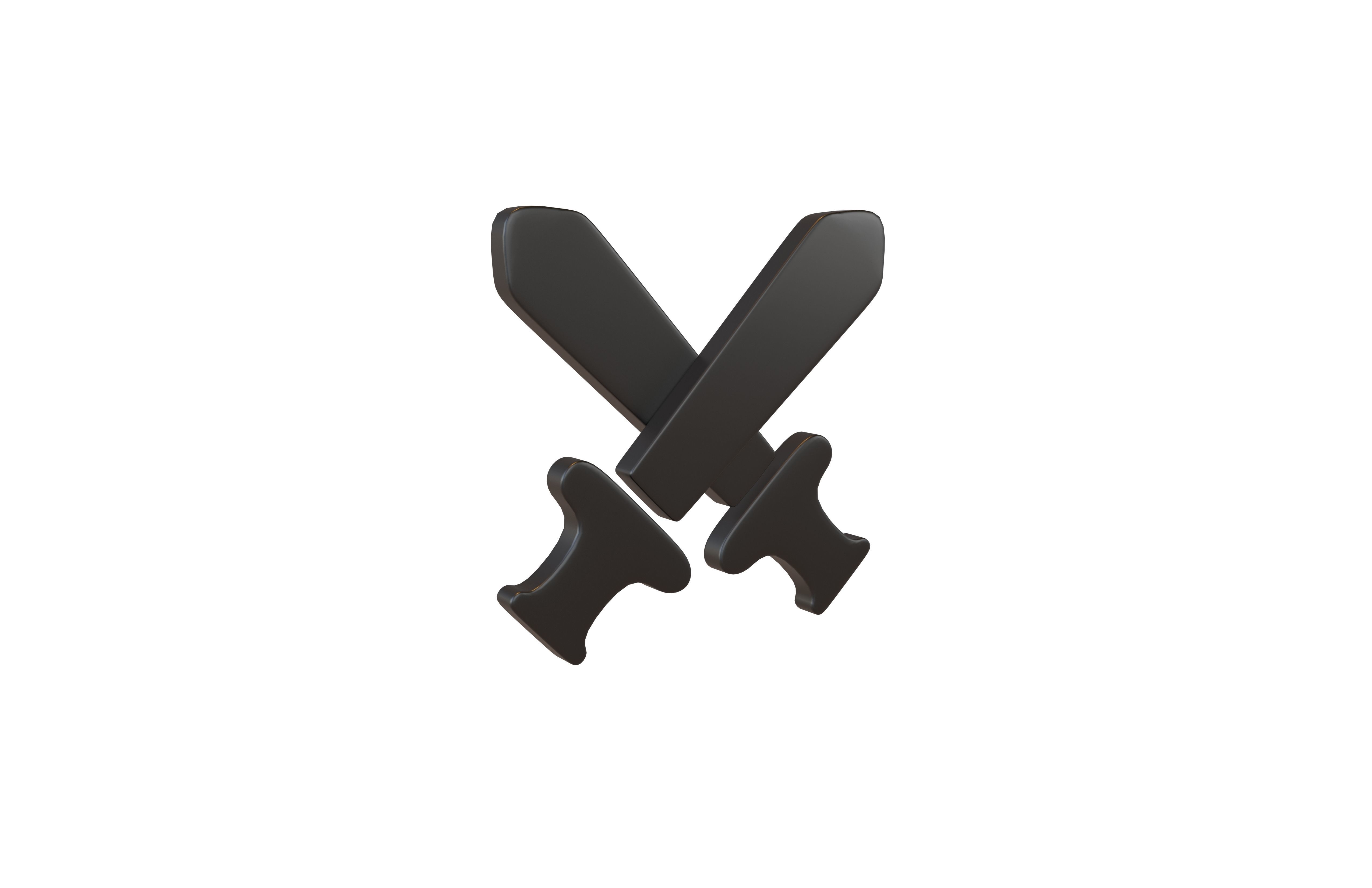 3D model War Symbol v1 001 VR / AR / low-poly | CGTrader