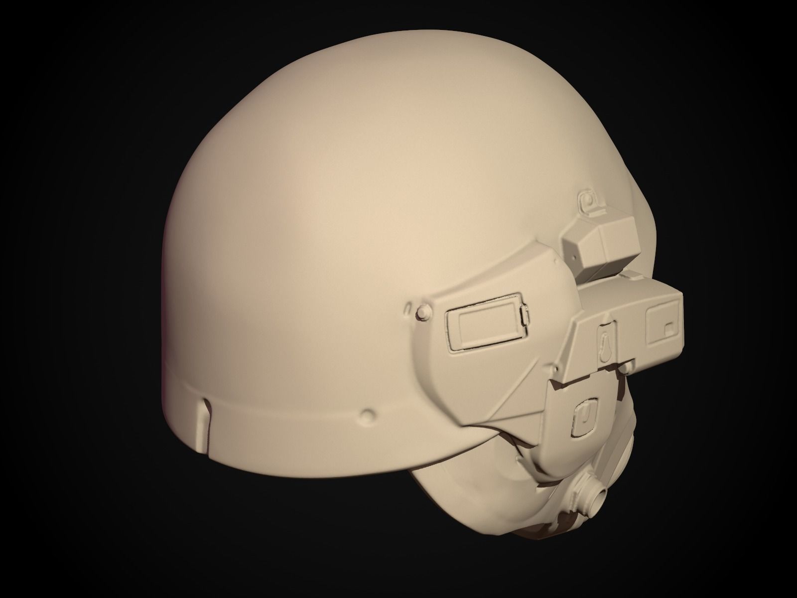 Printable NCR Fallout Veteran Helmet 3D model 3D printable | CGTrader