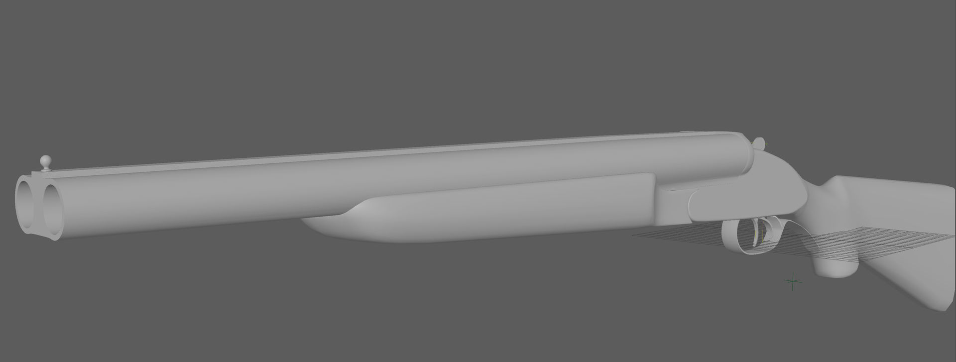 3D model Double Barrel Shotgun Rig VR / AR / low-poly | CGTrader