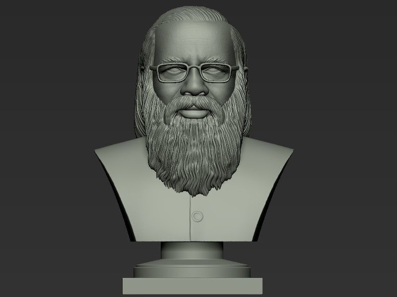 Narendra modi bust 3D model 3D printable | CGTrader