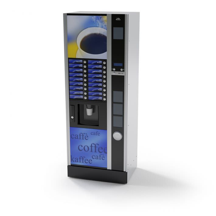Coffee Vending Machine 3D model | CGTrader