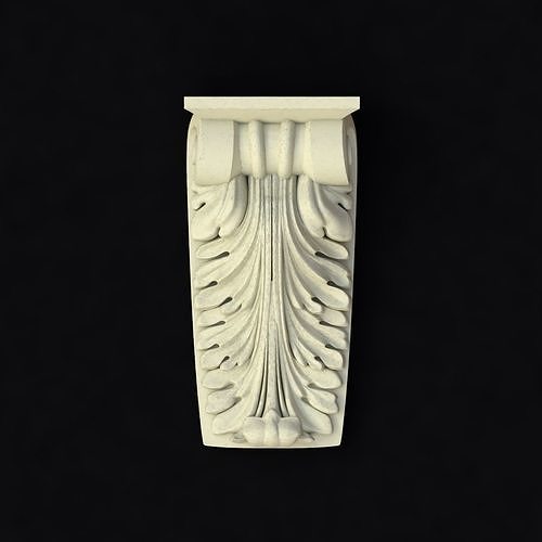 pilaster decorative corbel 3D model | CGTrader