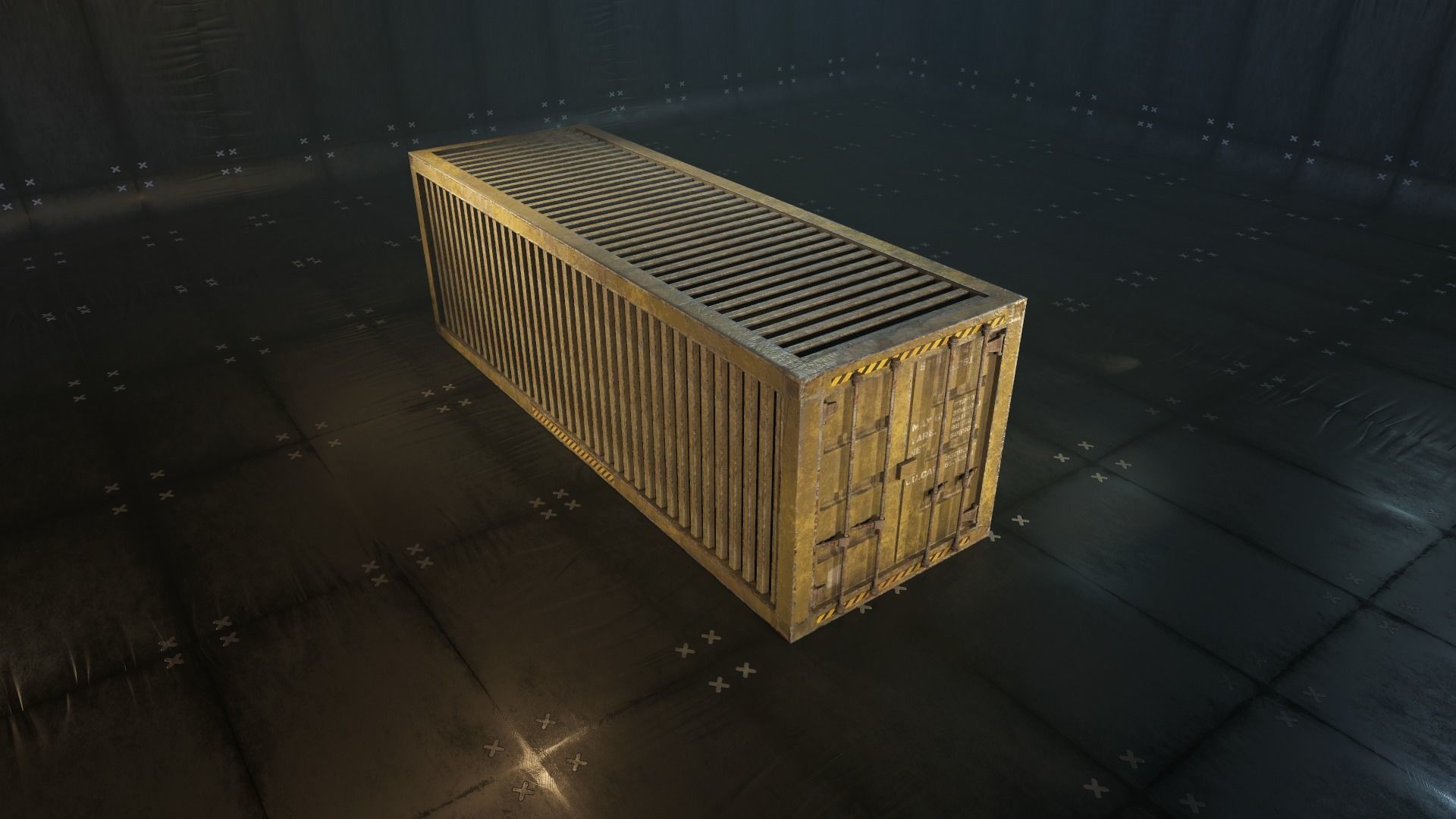 Cargo Containers Collection free VR / AR / low-poly 3D model | CGTrader