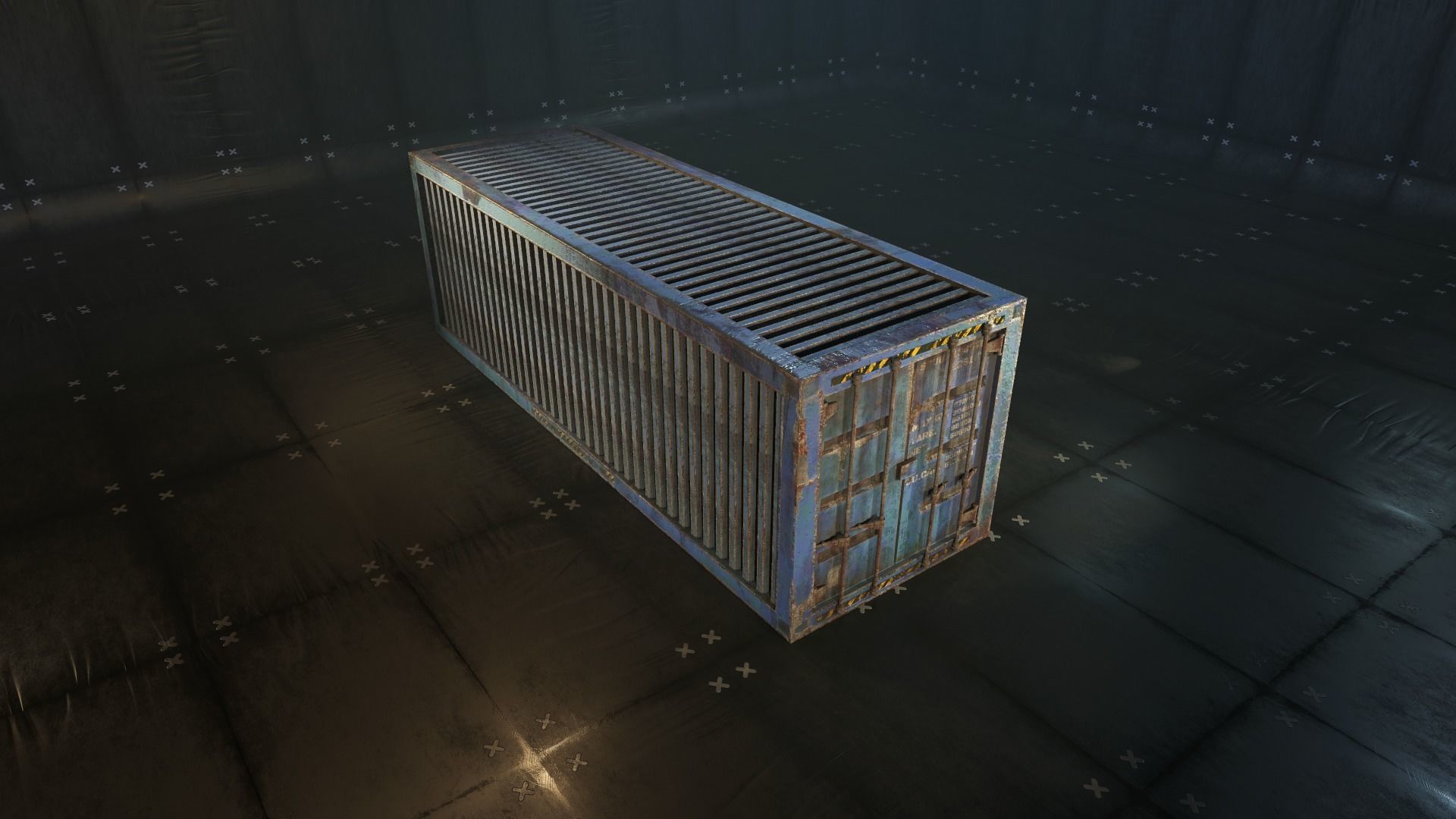 Cargo Containers Collection free VR / AR / low-poly 3D model | CGTrader