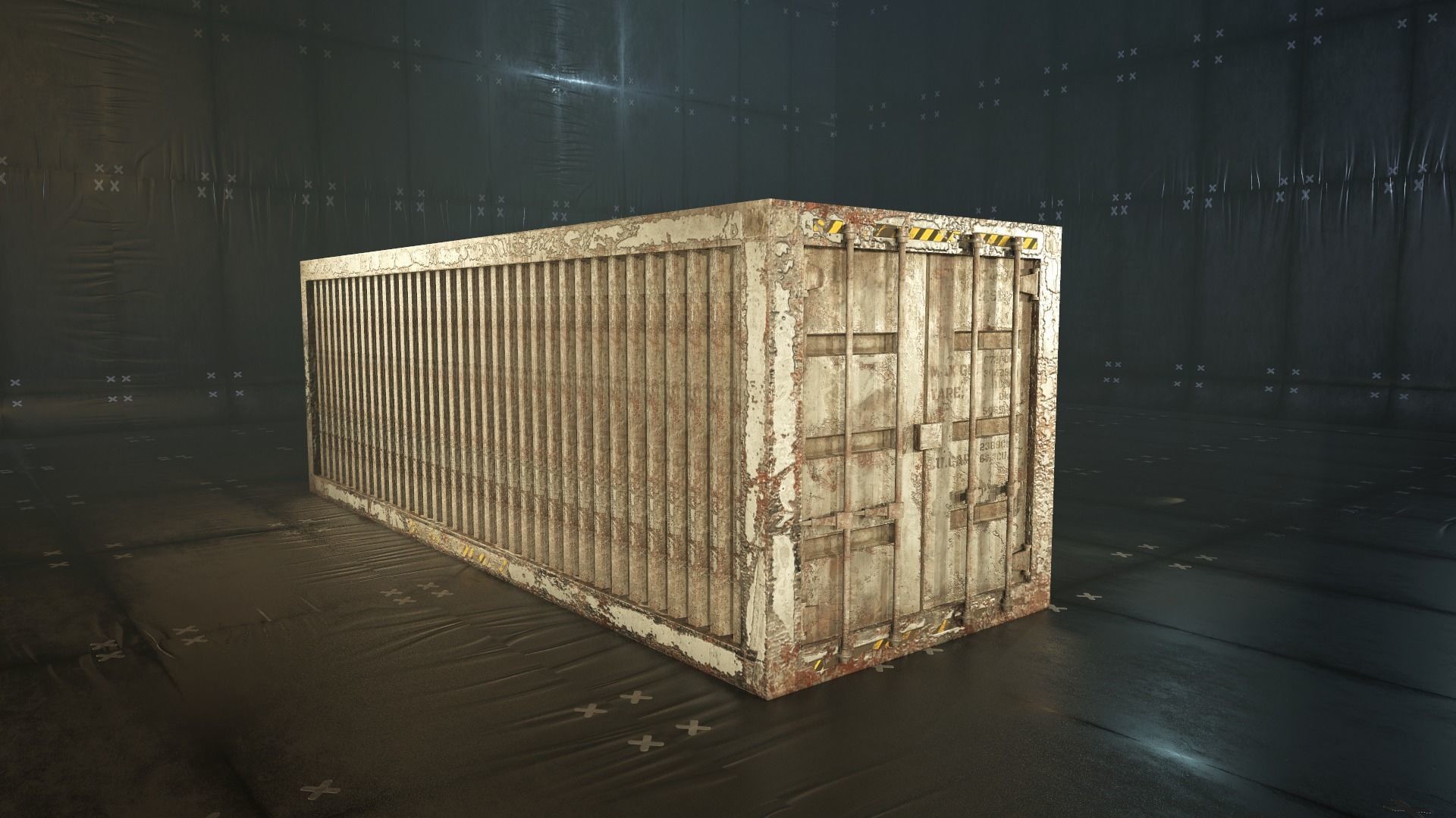 Cargo Containers Collection free VR / AR / low-poly 3D model | CGTrader