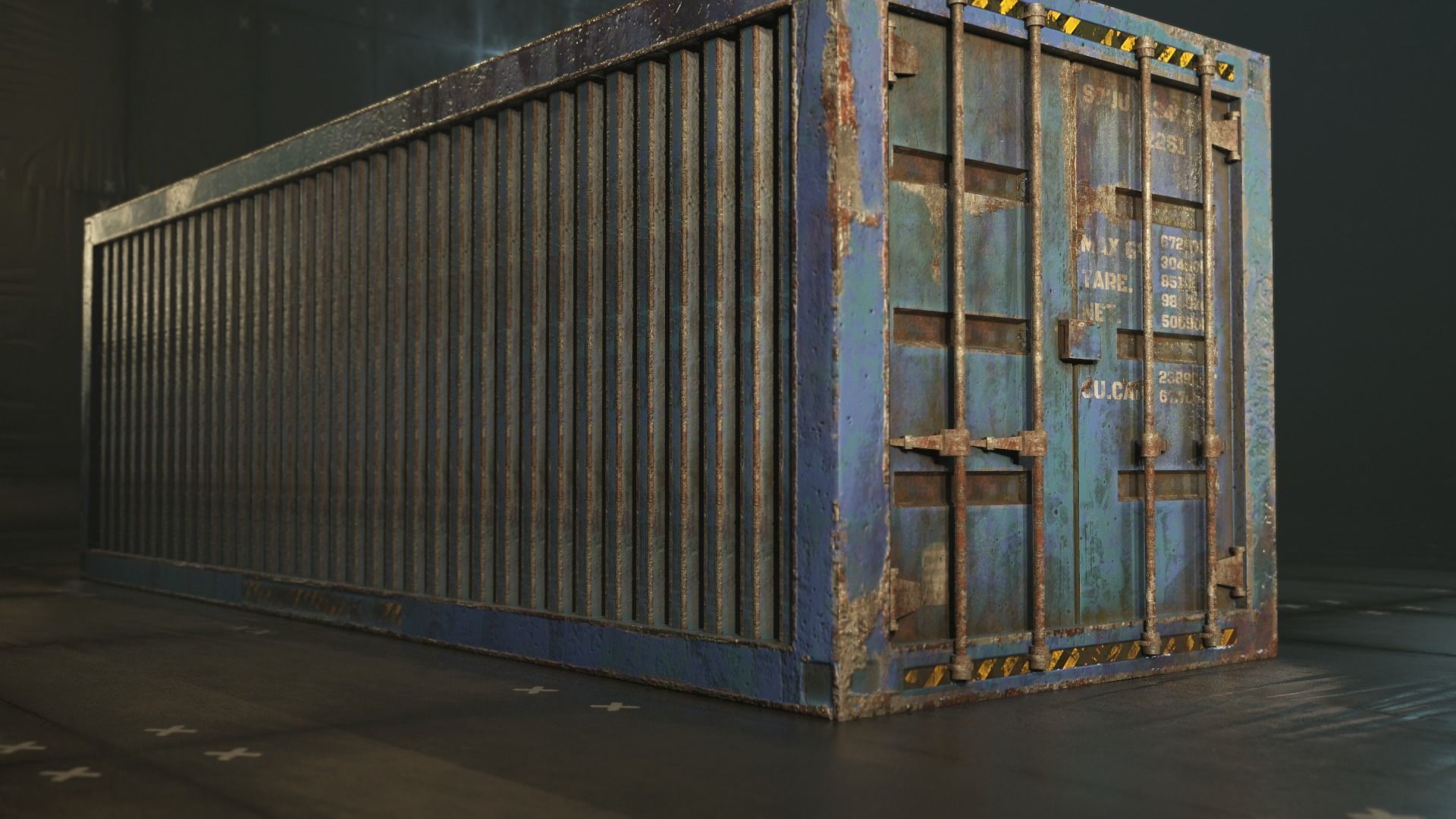 Cargo Containers Collection free VR / AR / low-poly 3D model | CGTrader