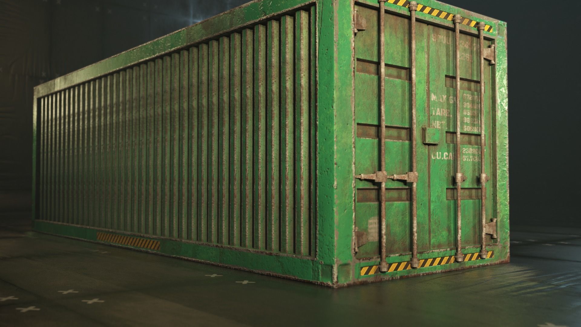 Cargo Containers Collection free VR / AR / low-poly 3D model | CGTrader