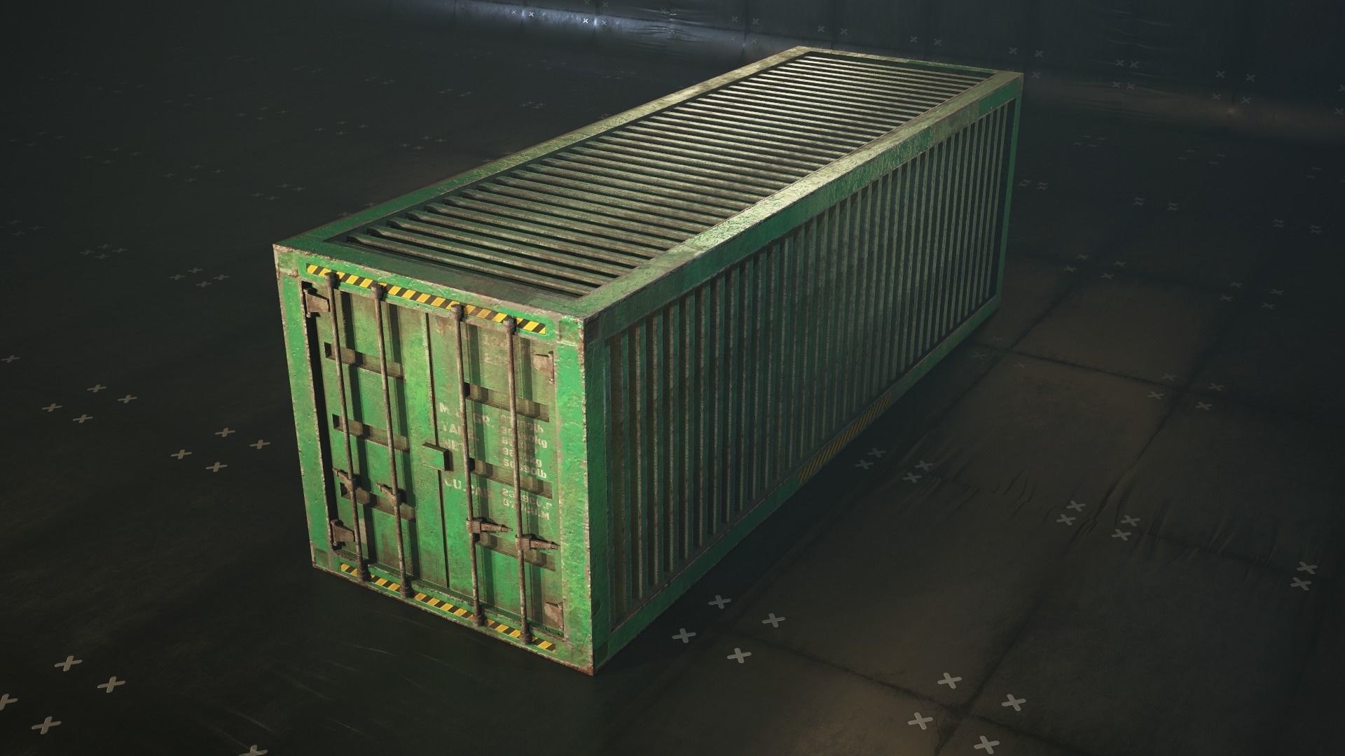 Cargo Containers Collection free VR / AR / low-poly 3D model | CGTrader