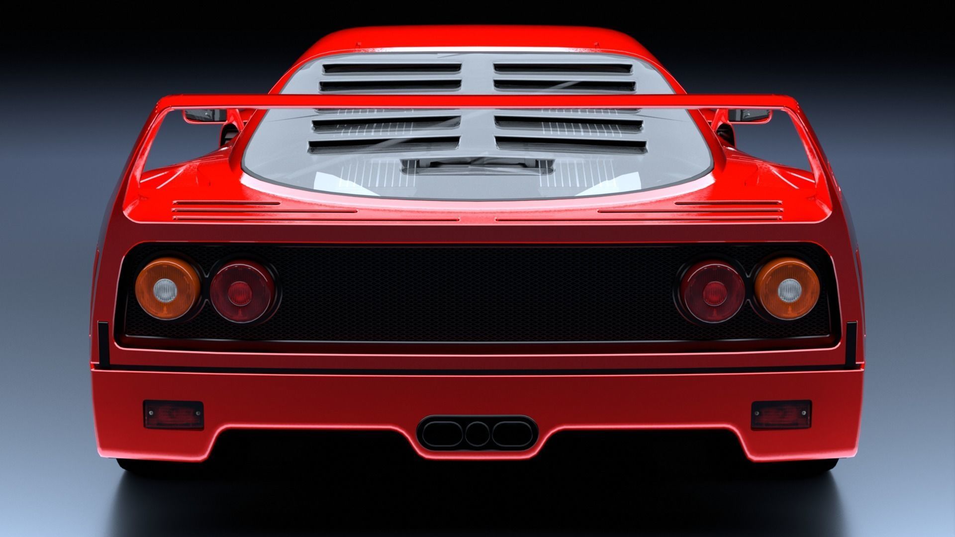 Ferrari F40 3D model | CGTrader