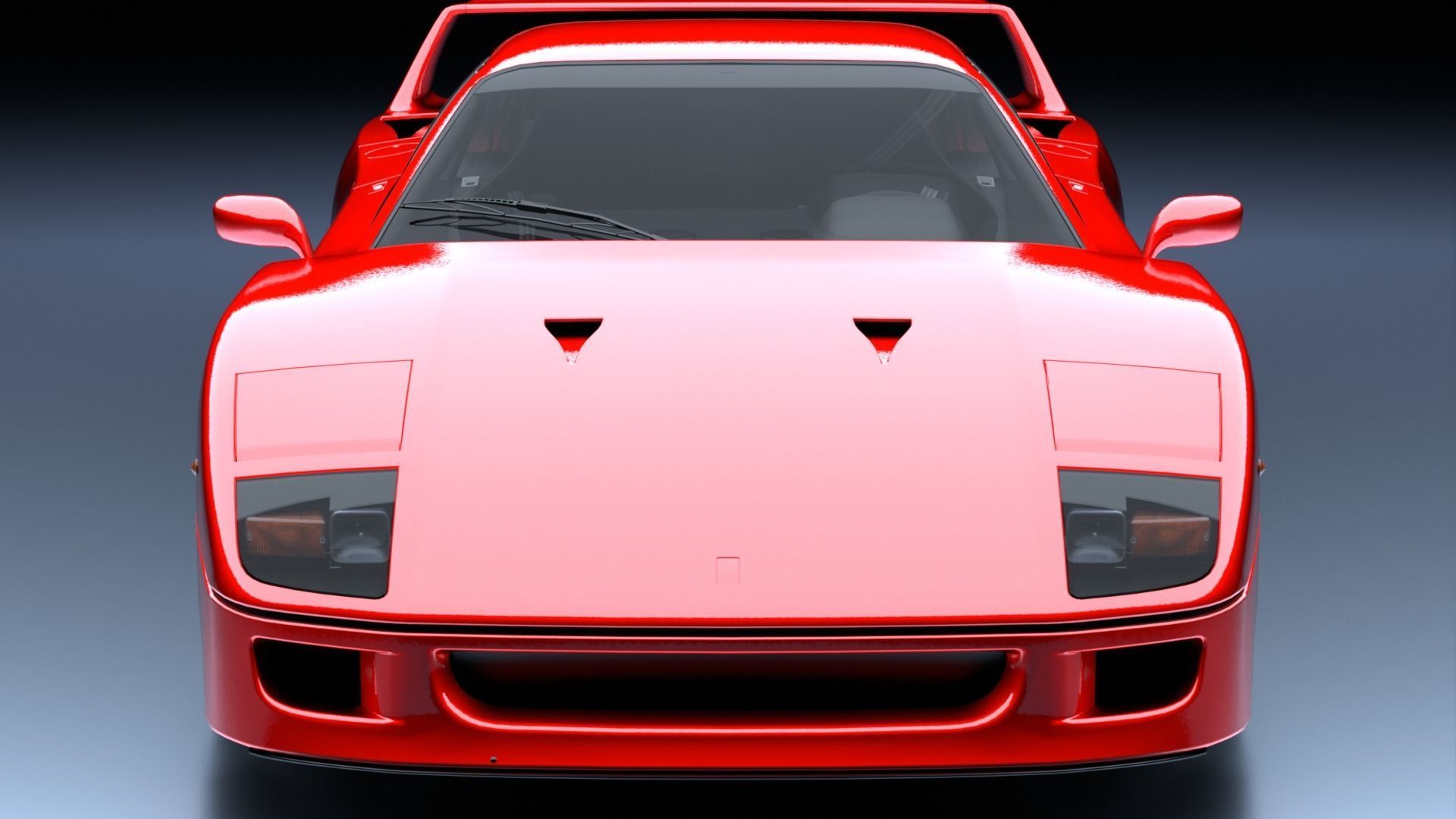 Ferrari F40 3D model | CGTrader