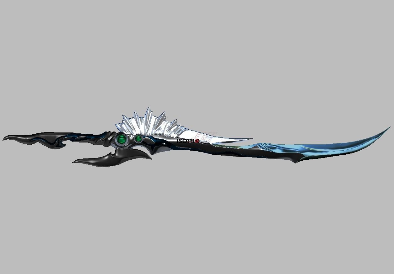 Bastard Sword of Divine Light for FFXIV Cosplay Prop of Hydaelyn 3D ...
