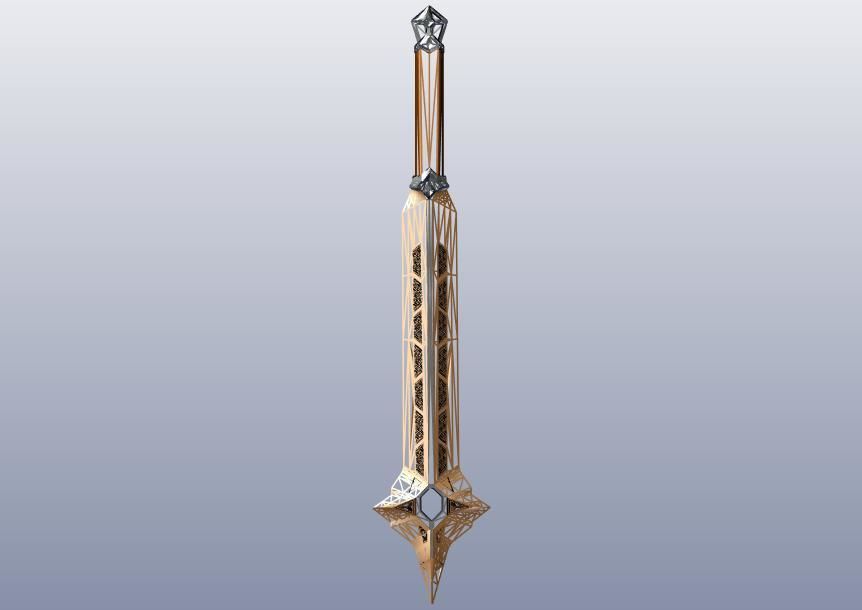 Balin Sword 3D model 3D printable | CGTrader