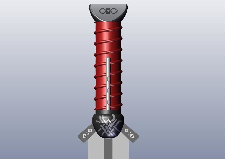 KILI SWORD 3D model 3D printable | CGTrader