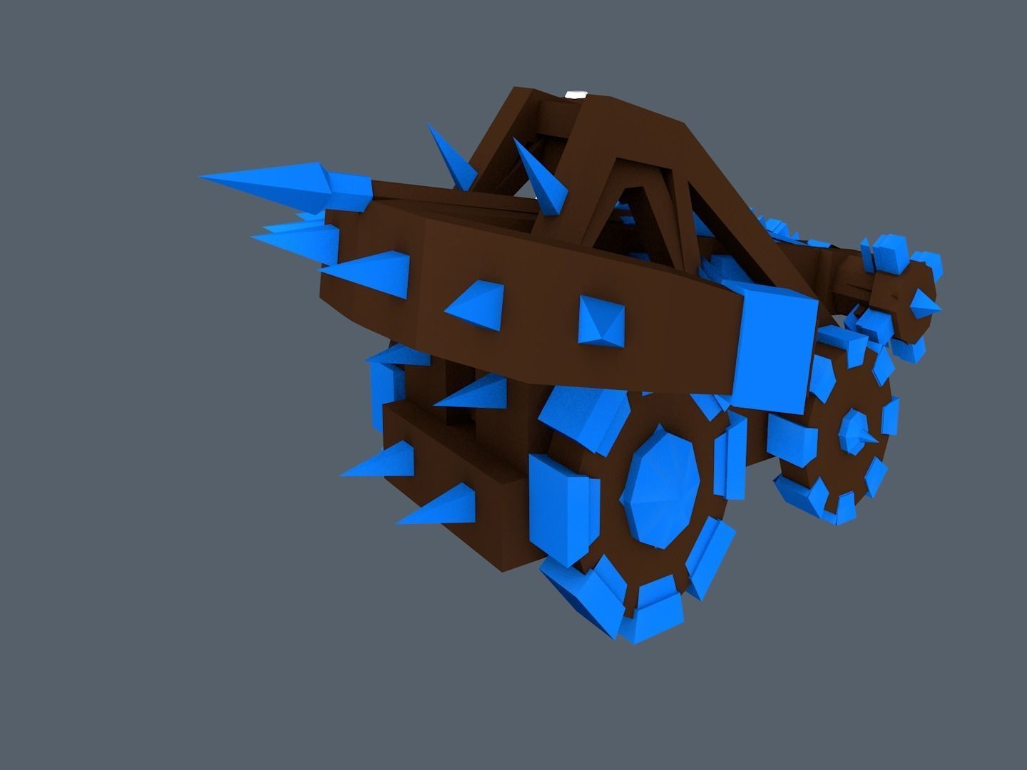 3D model Ballista armored vehicle with wheels VR / AR / low-poly | CGTrader
