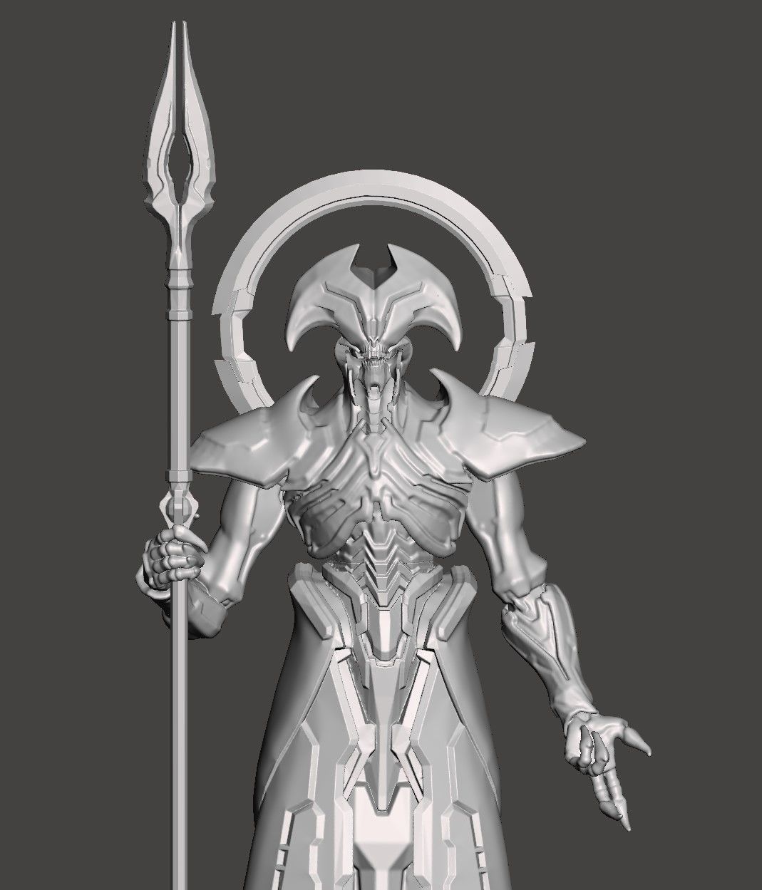 MAYKR ANGEL CIVILIAN - DOOM ETERNAL HIGH POLY STL 3D model 3D printable ...