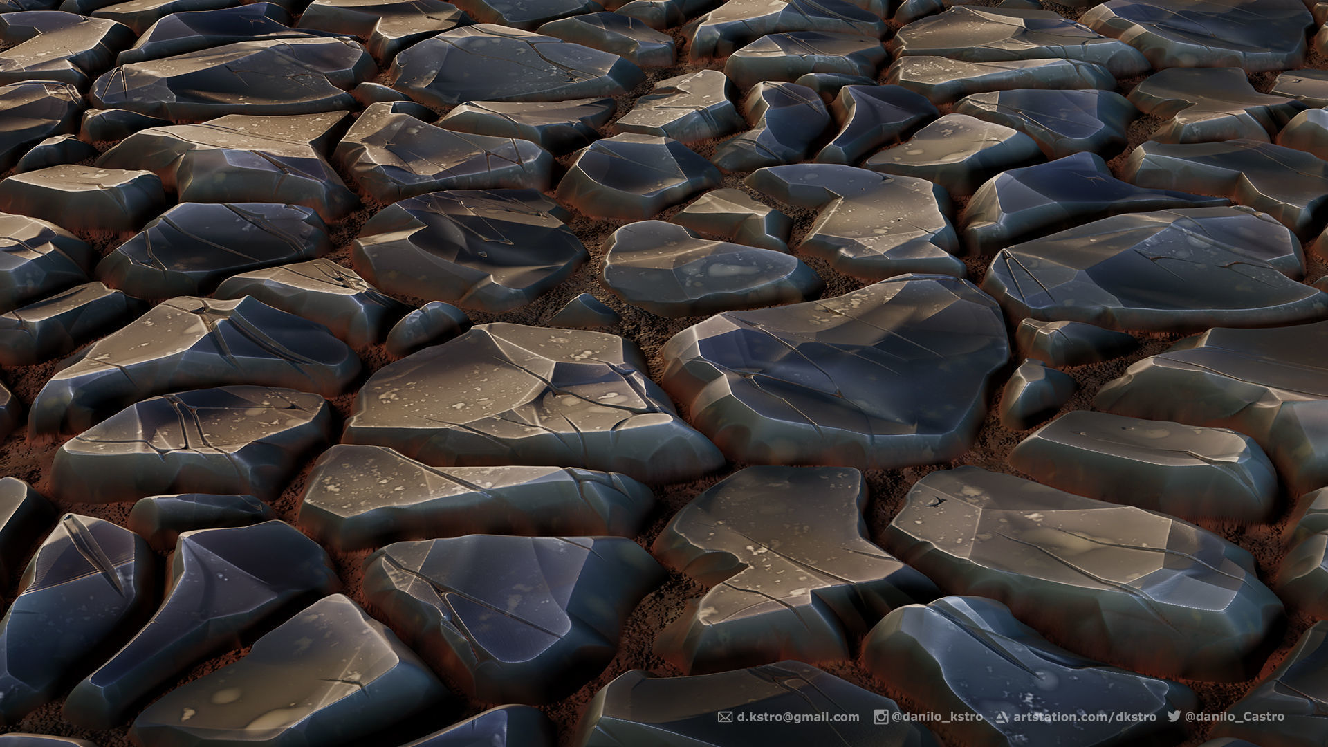 Stylized Stones and Customizable - Procedural Texture Texture | CGTrader