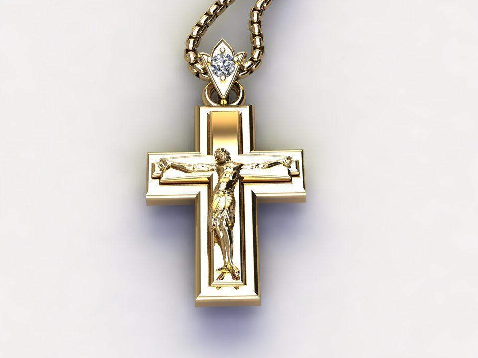 Jesus Pendant 3D cad 3D model | CGTrader