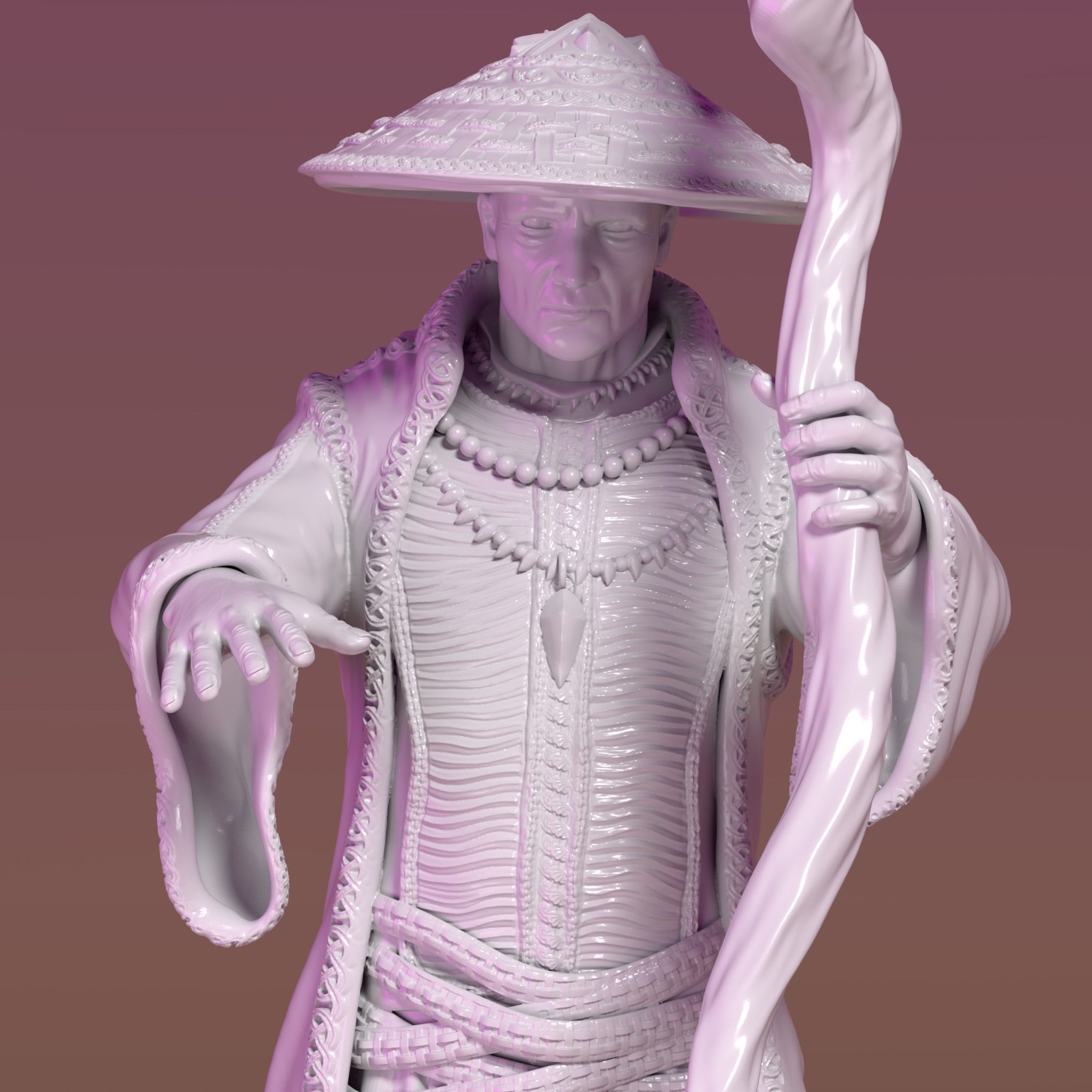 Raiden - Mortal Kombat 3D model 3D printable | CGTrader