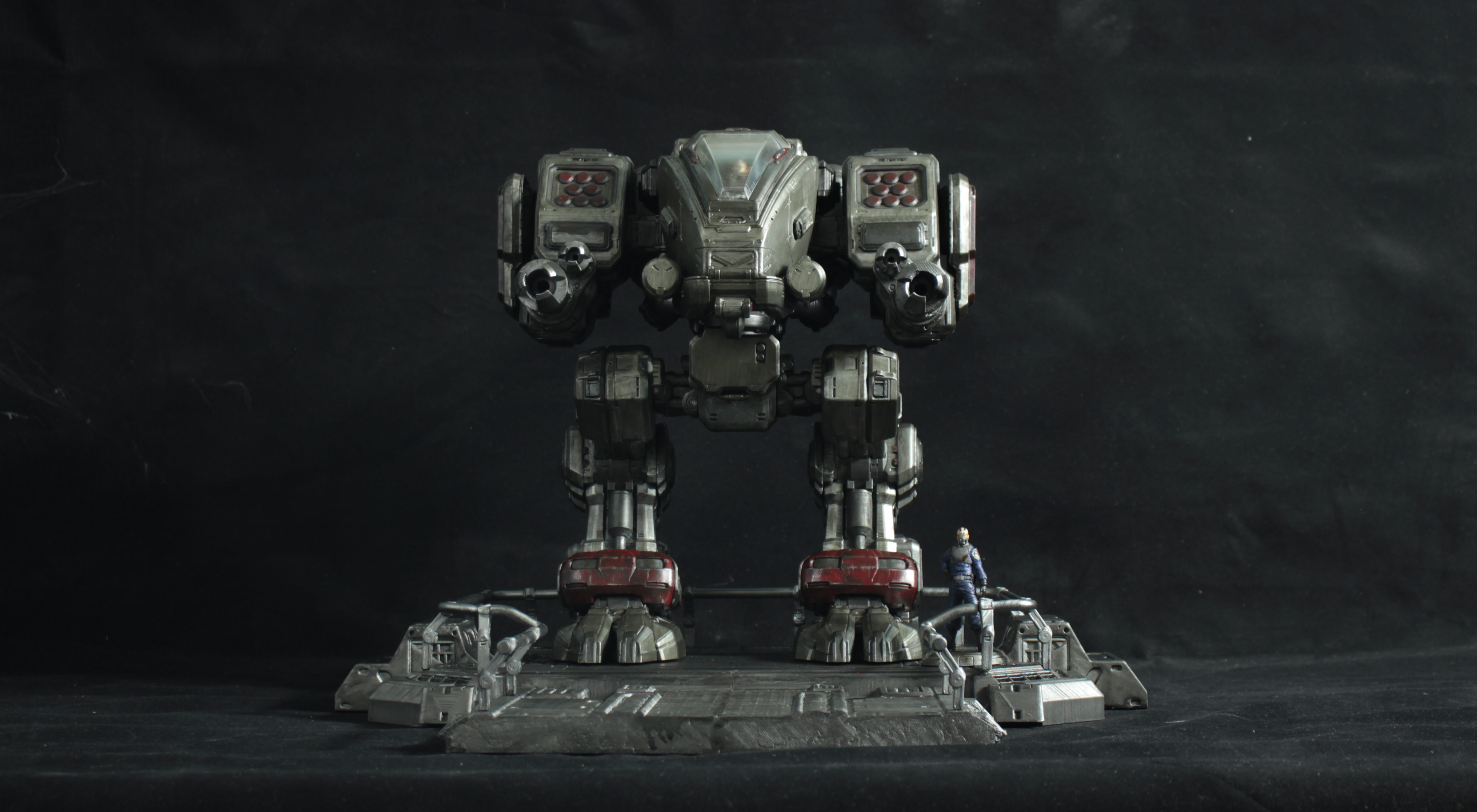 Starcraft 2 Goliath - 3D Print Statue 3D model 3D printable | CGTrader