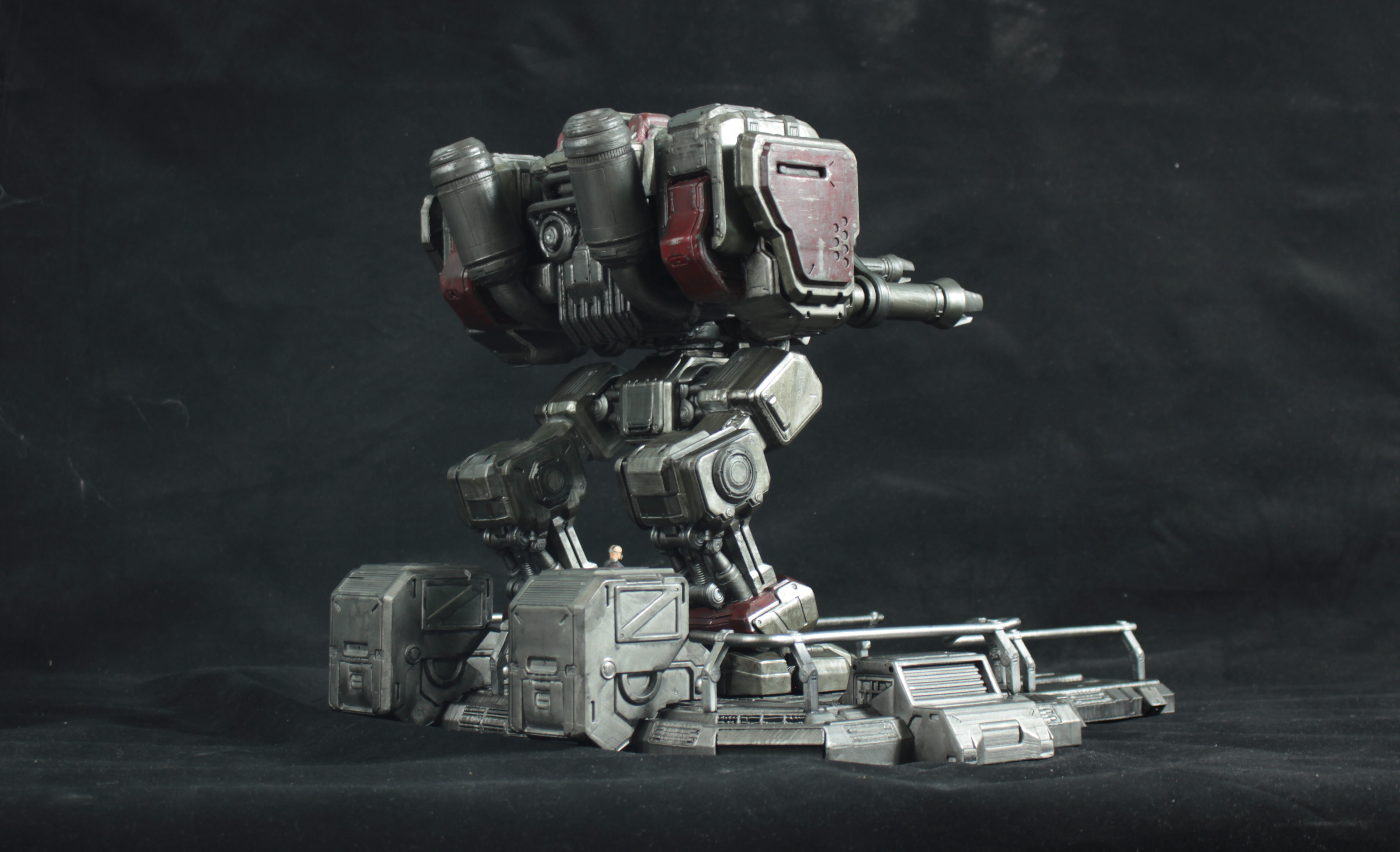 Starcraft 2 Goliath - 3D Print Statue 3D model 3D printable | CGTrader