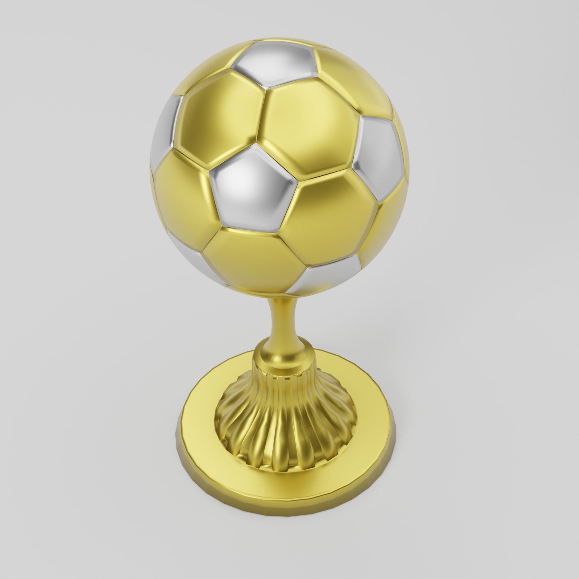 Football Trophy 3D model | CGTrader