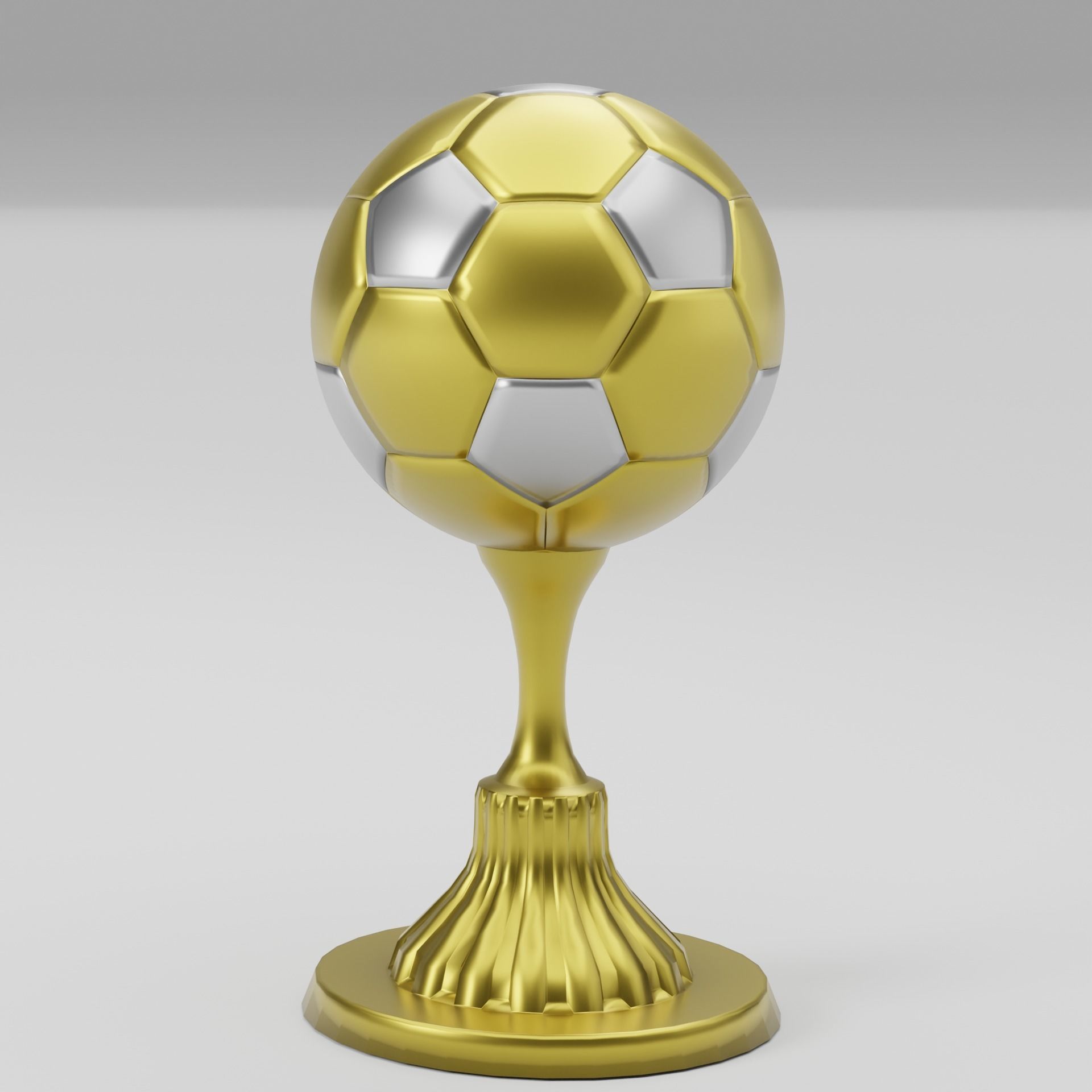 Football Trophy 3D model | CGTrader