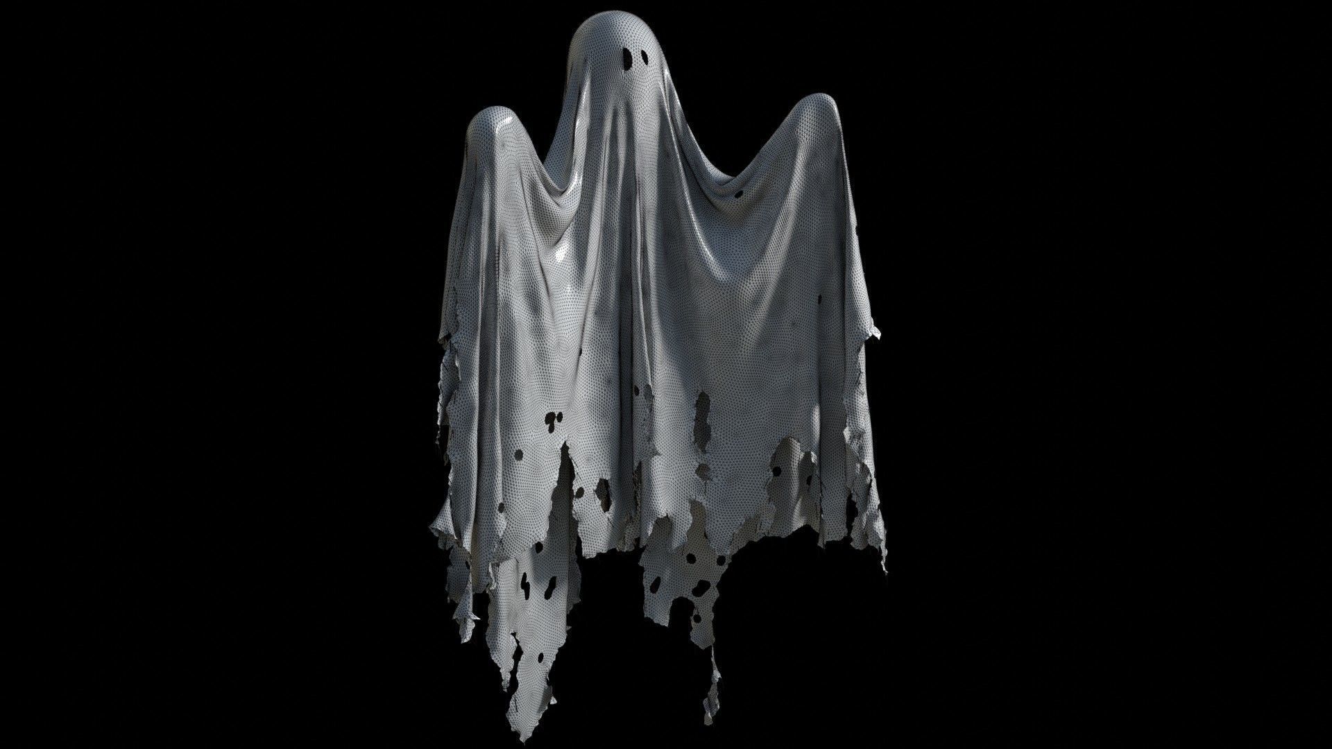 High Poly Ghost Model 2 3D model | CGTrader