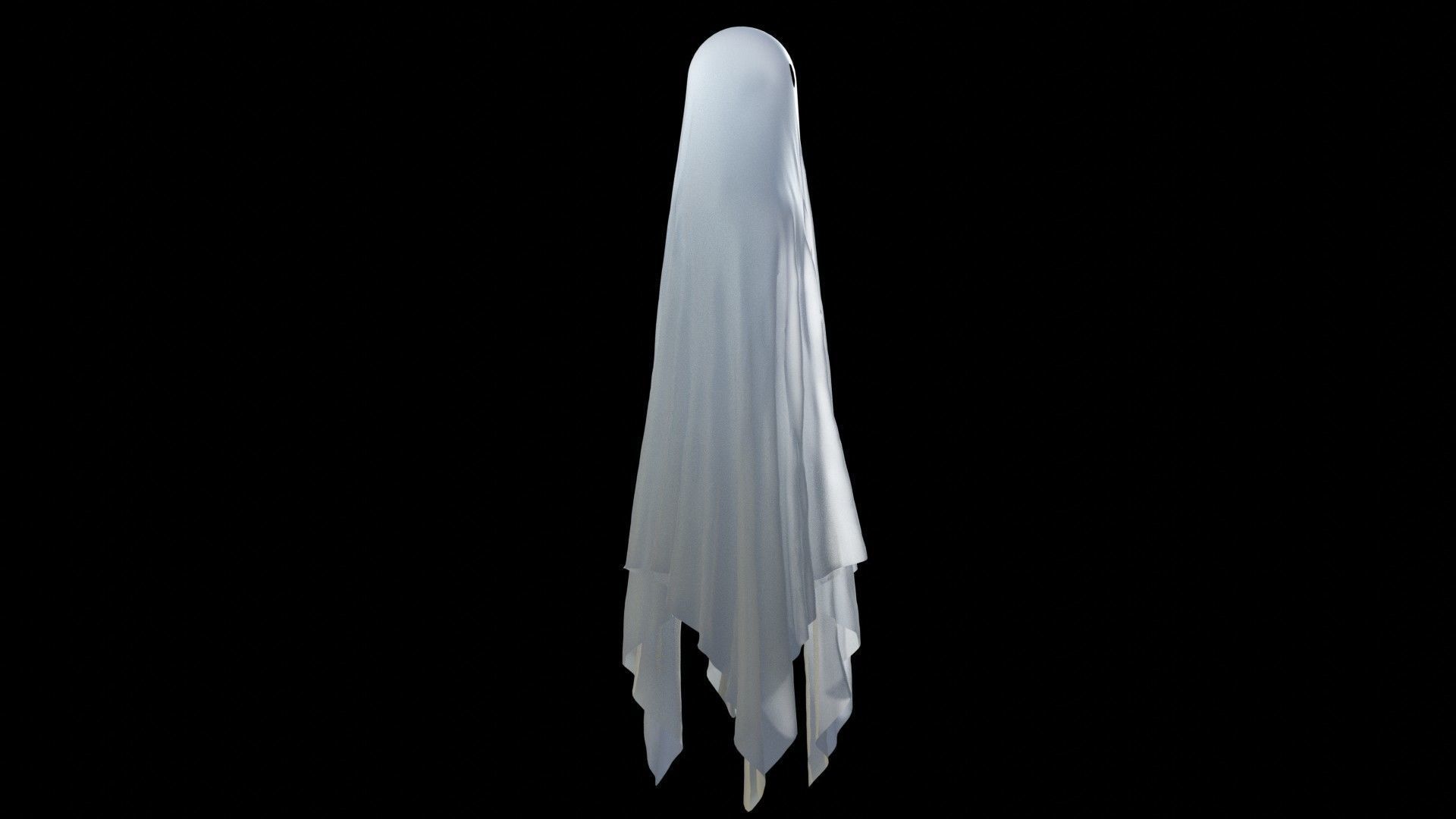 High Poly Ghost Model 3 3D model | CGTrader
