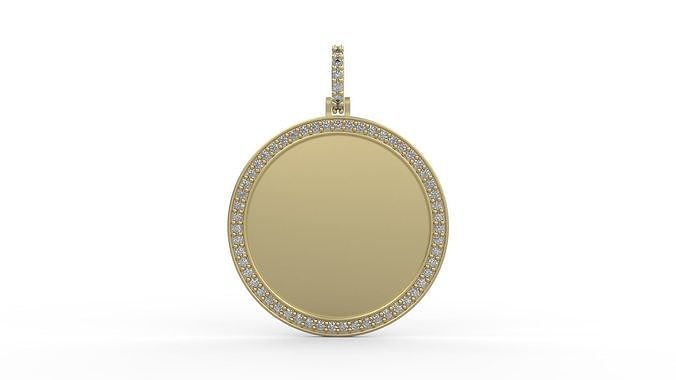 Memory Frame Pendant 12 3D model 3D printable | CGTrader