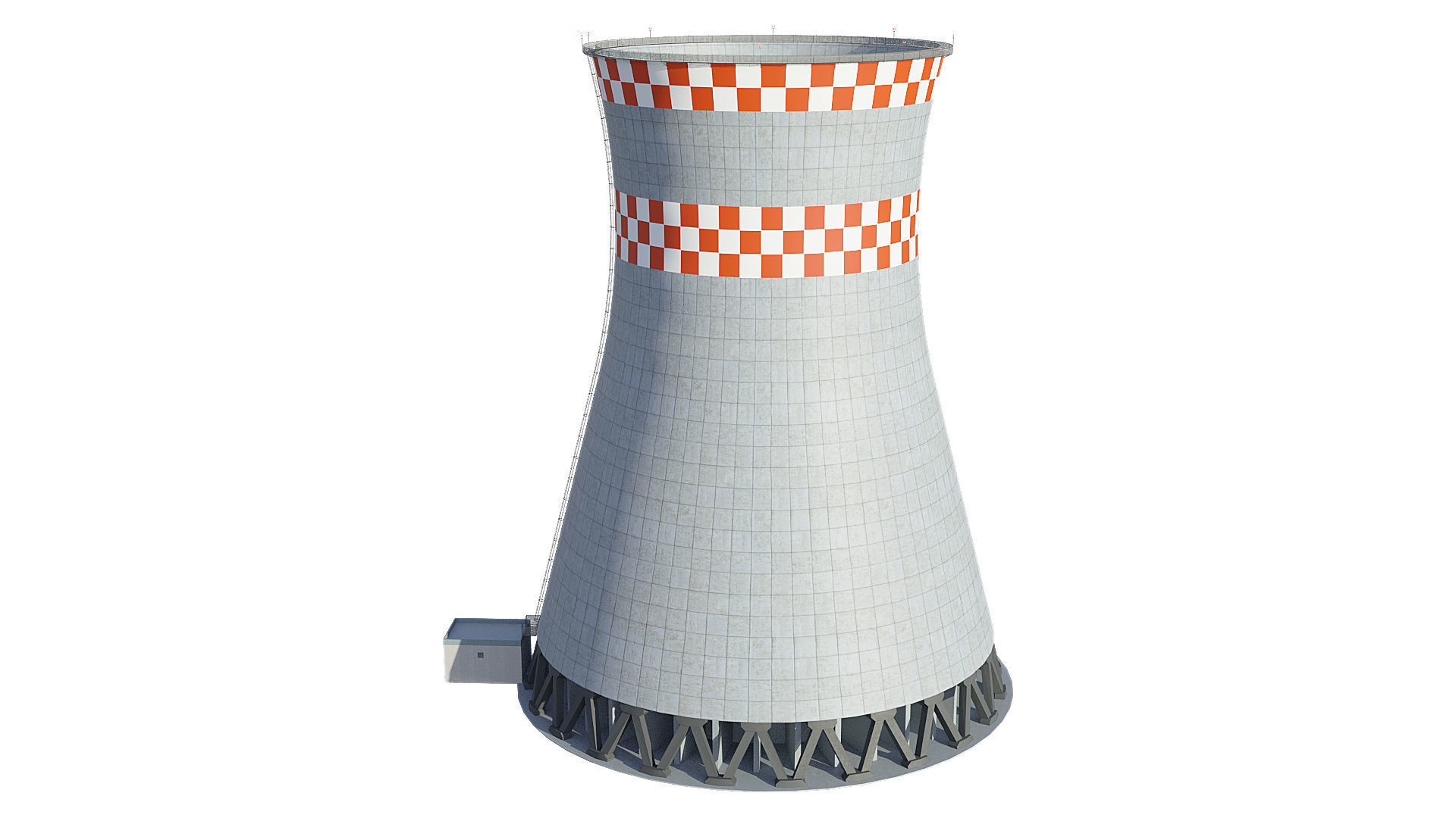 Cooling Tower 3D model | CGTrader