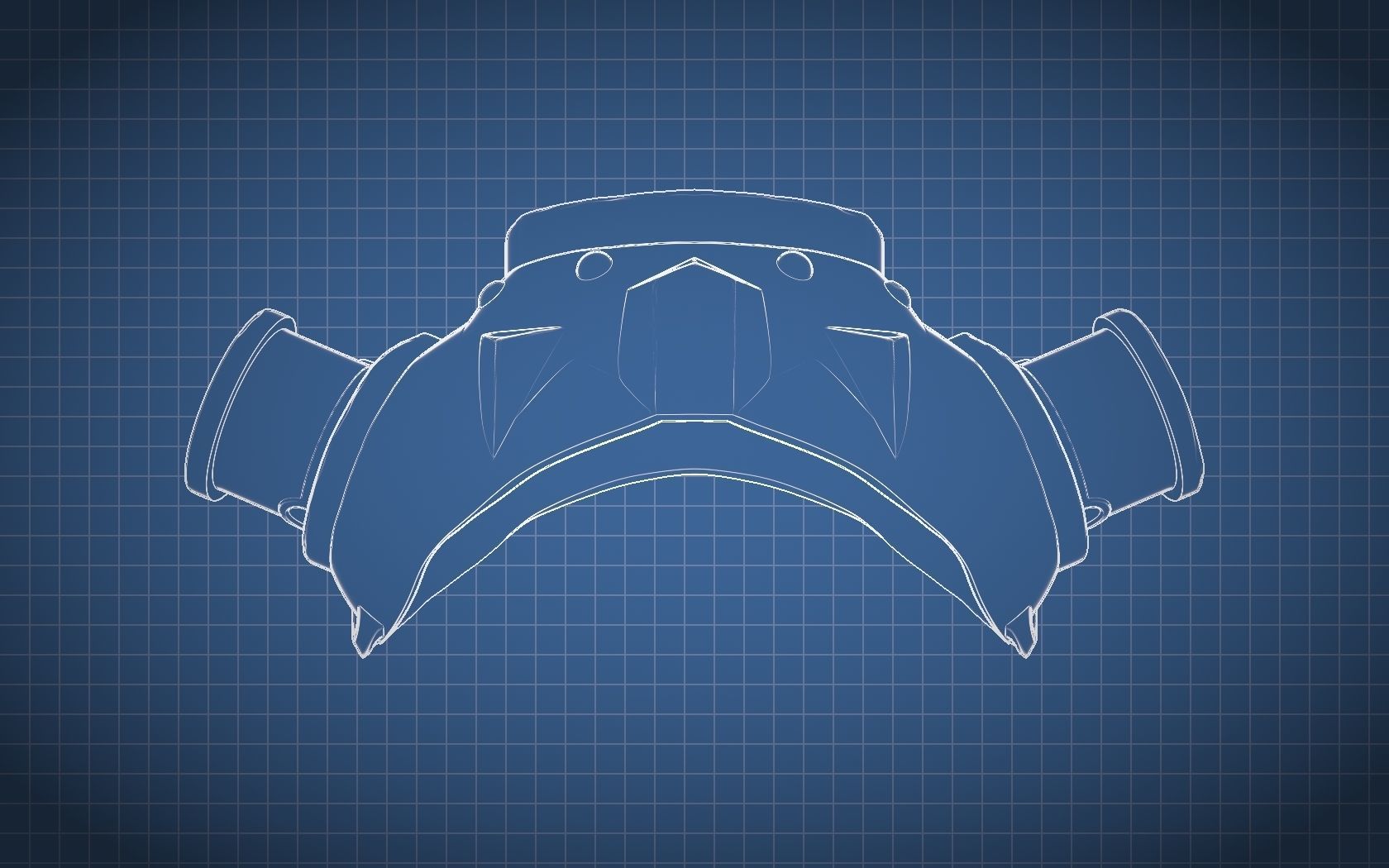 Enforcer Mask Arcane 3D model 3D printable | CGTrader