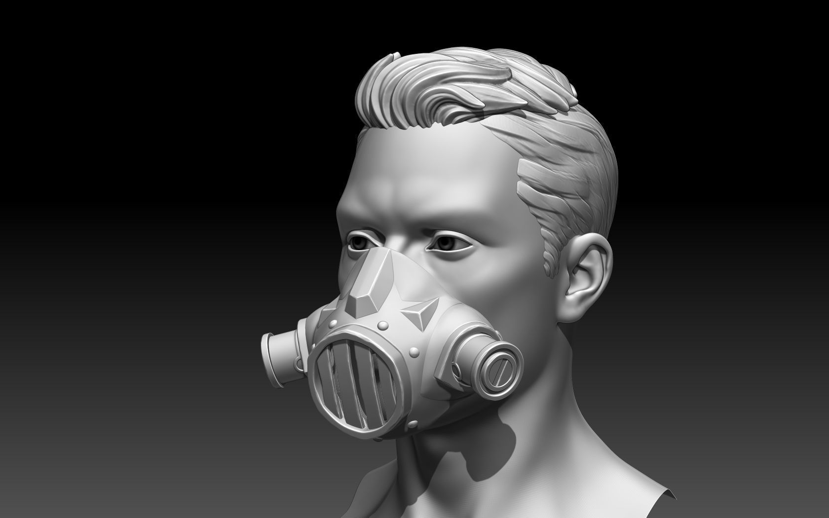 Enforcer Mask Arcane 3D model 3D printable | CGTrader
